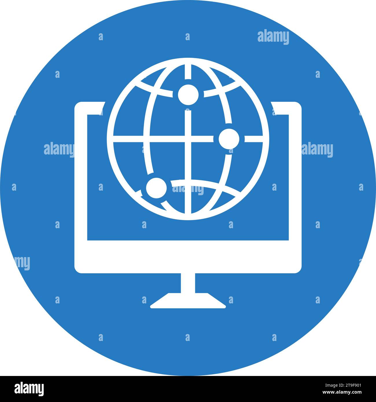 Globe Computer Logo Icon - Perfect use for designing and developing ...