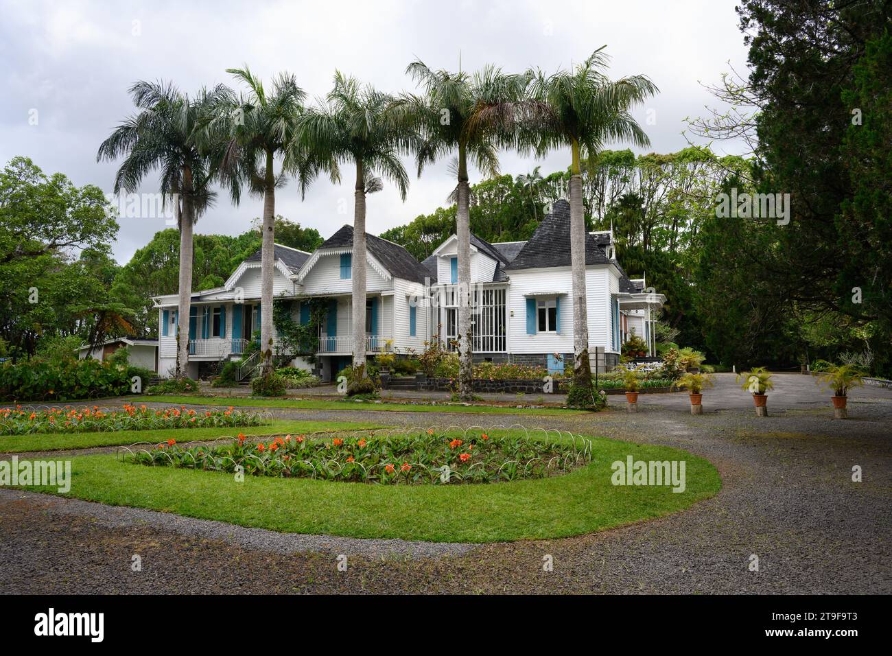 Le Domaine des Aubineaux Plantation Estate Museum Exterior in Mauritius ...