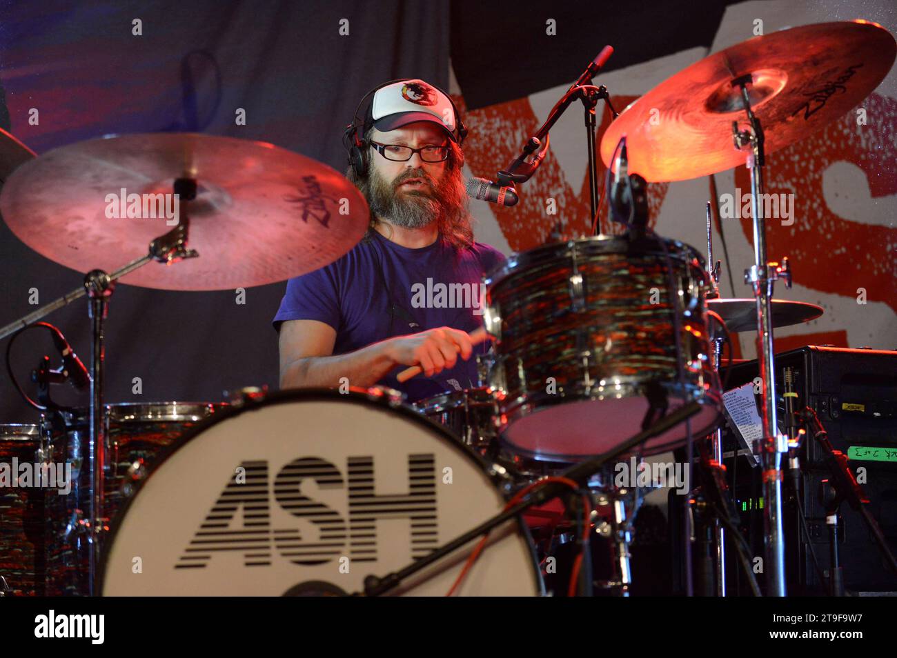 Rick McMurray von Ash live im Kulturzentrum Faust 23.11.2023 *** Rick ...