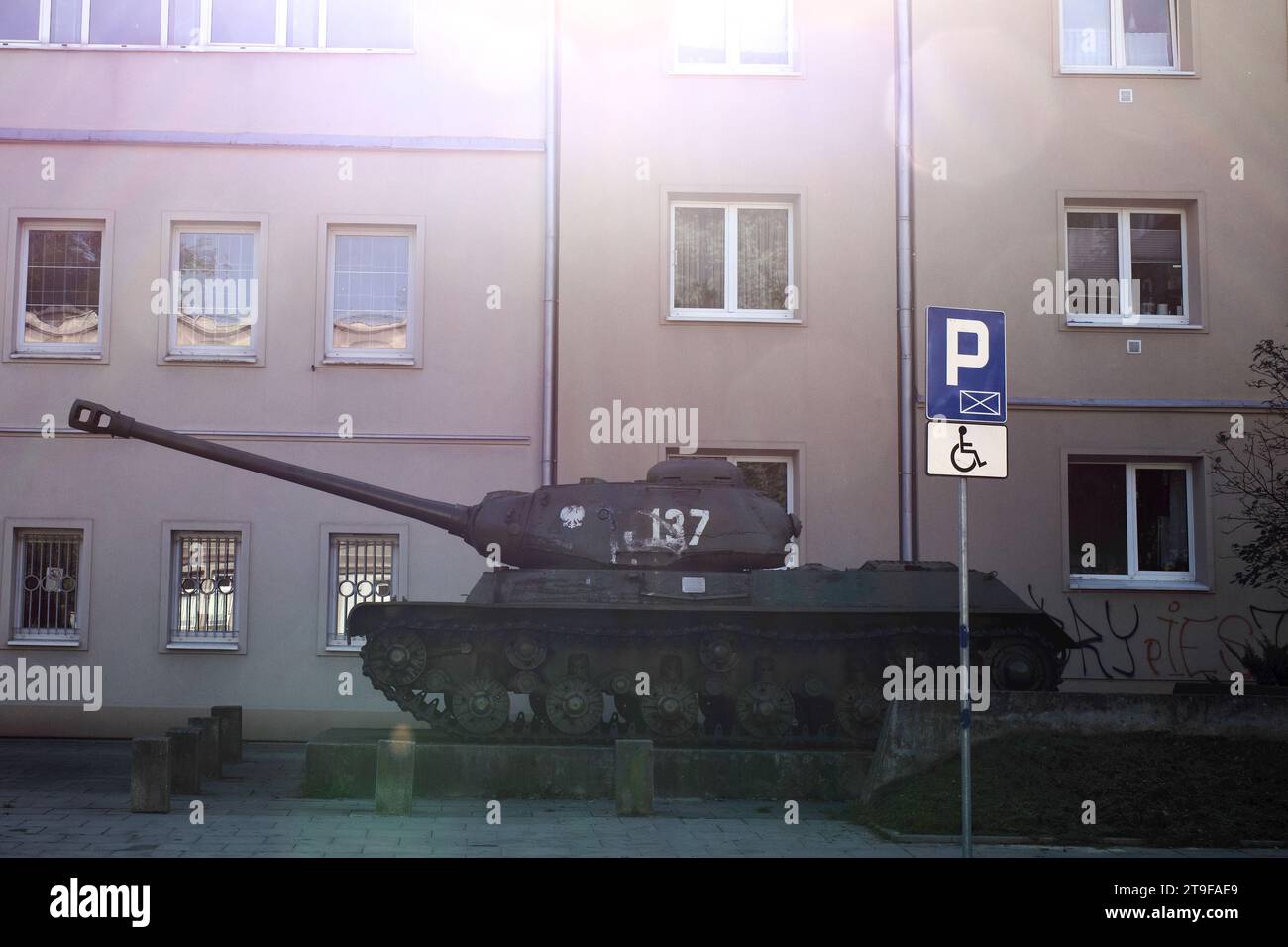 Nowa huta socrealist architecture in hi-res stock photography and ...