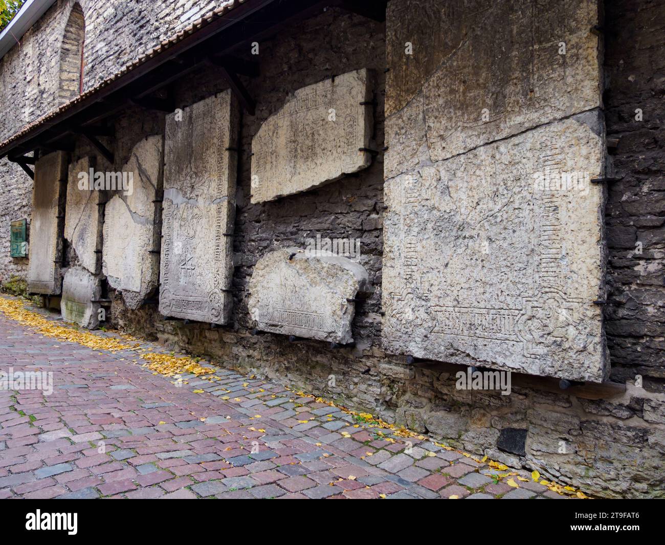 Tallinn, Estonia - Sep, 2022: View of Tallinn medieval old town, St ...