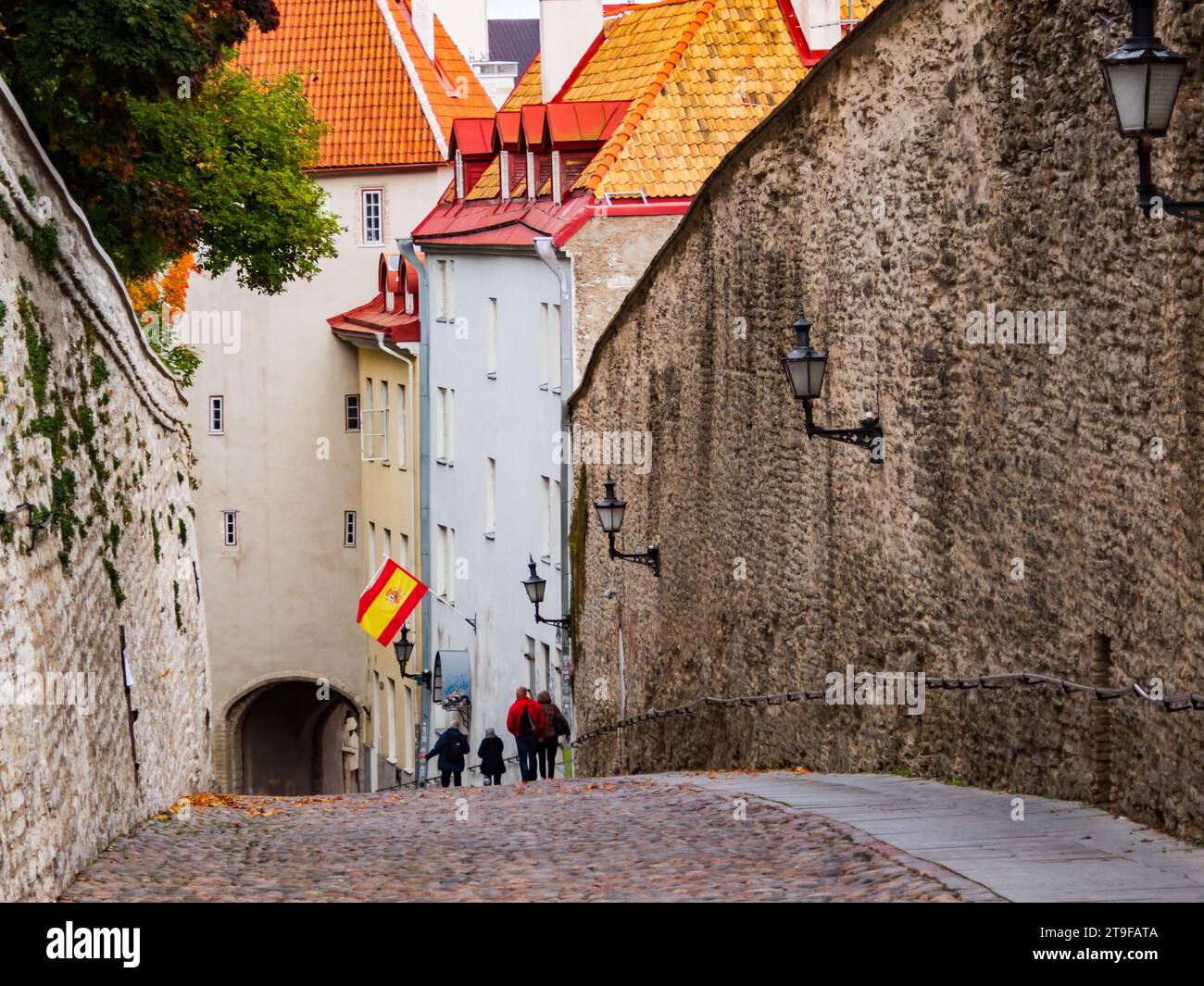 Tallinn, Estonia - September 2022: The Long Leg Gate (Jala Väravatorn ...