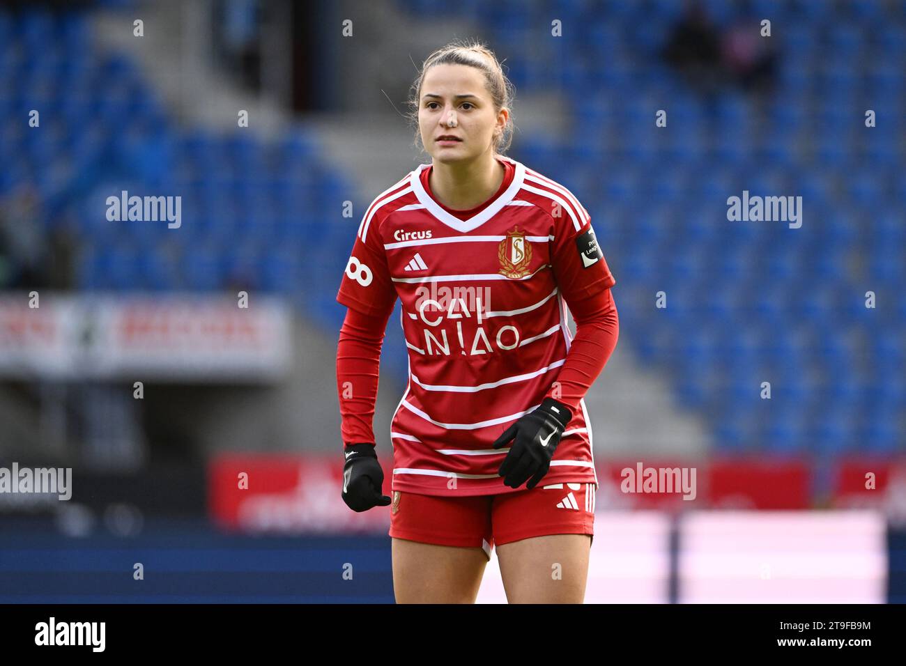 Genk, Belgium. 25th Nov, 2023. Constance Brackman (20) of Standard ...