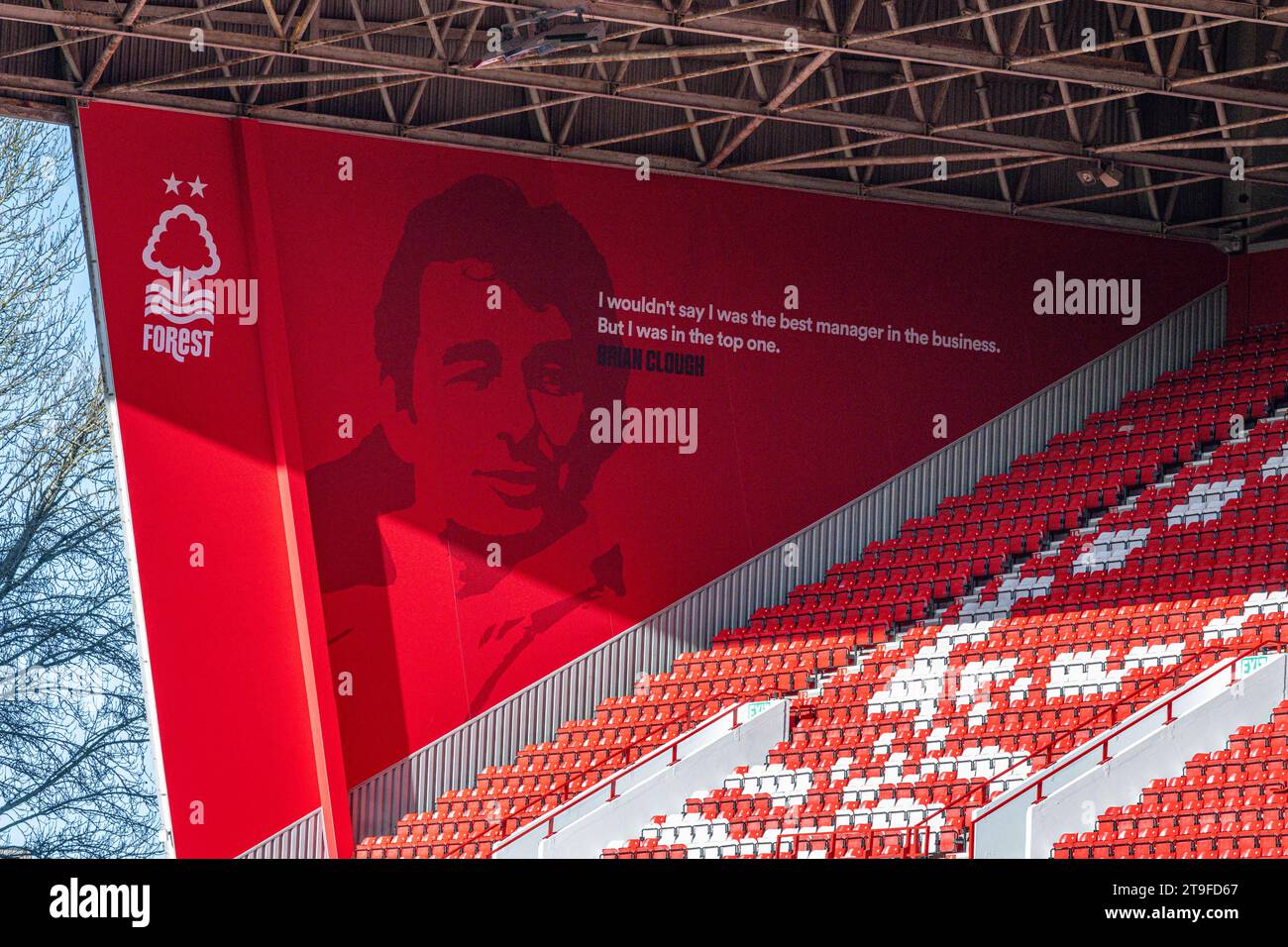 The brian clough stand at the city ground hi-res stock photography and ...