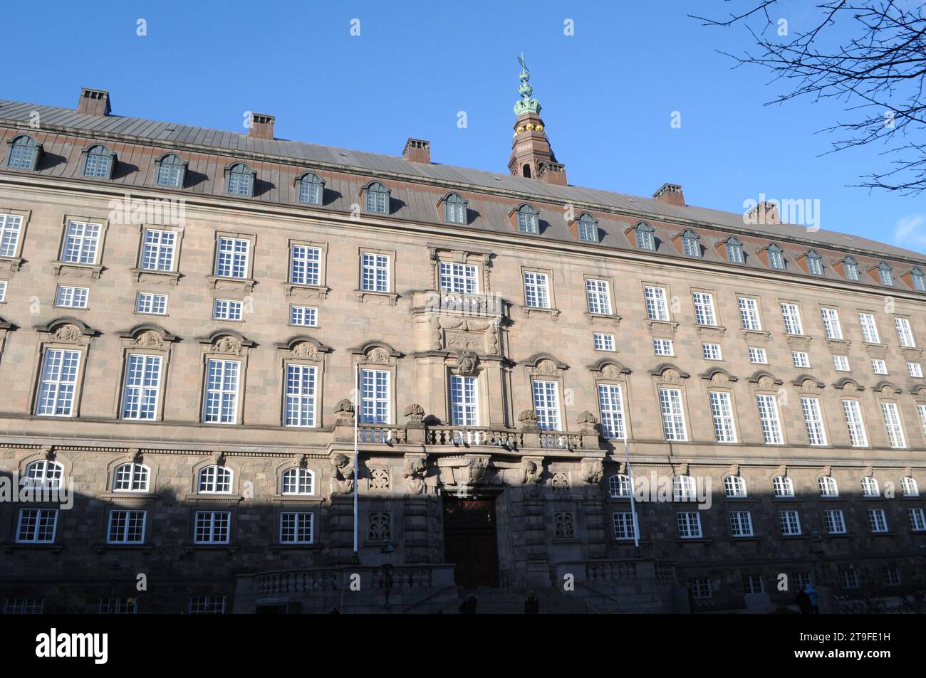 Copenhagen, Denmark /25 November 2023/. Christmas borg castle danish ...