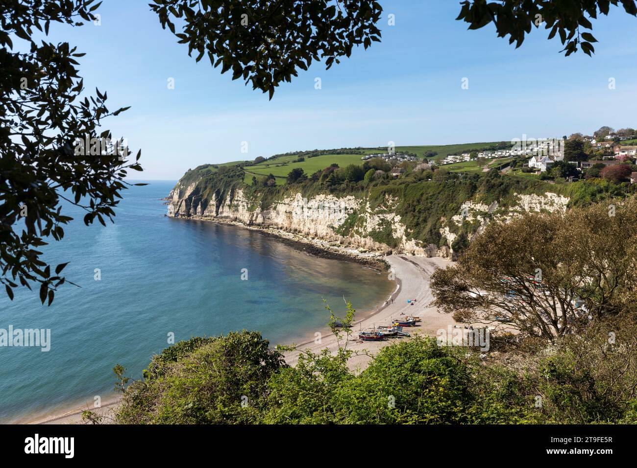 Devon cliffs holiday park hi-res stock photography and images - Alamy