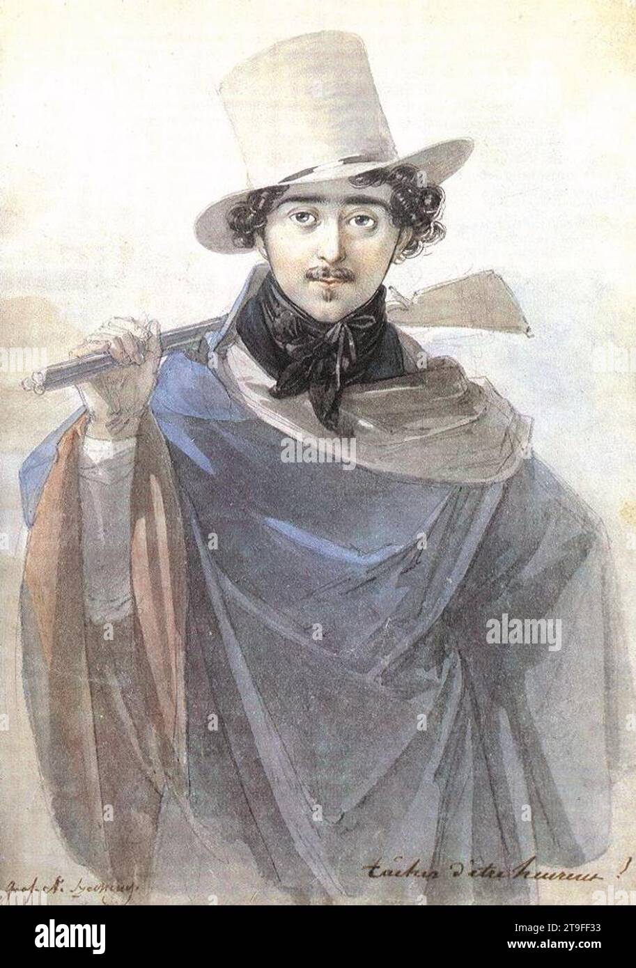 Count István Széchenyi 1818 by Johann Ender Stock Photo - Alamy
