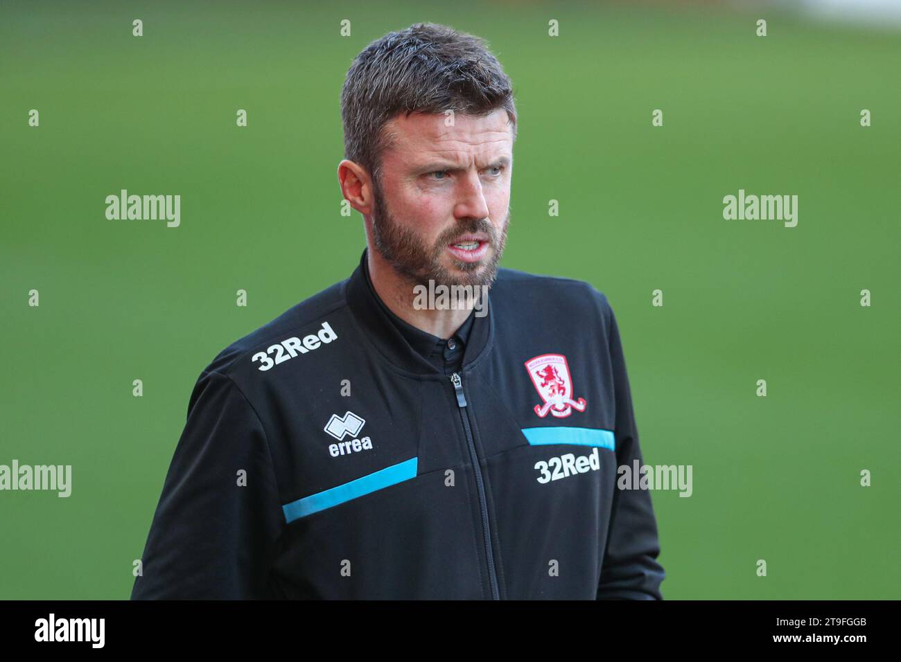 Middlesbrough head coach Michael Carrick during the Sky Bet ...
