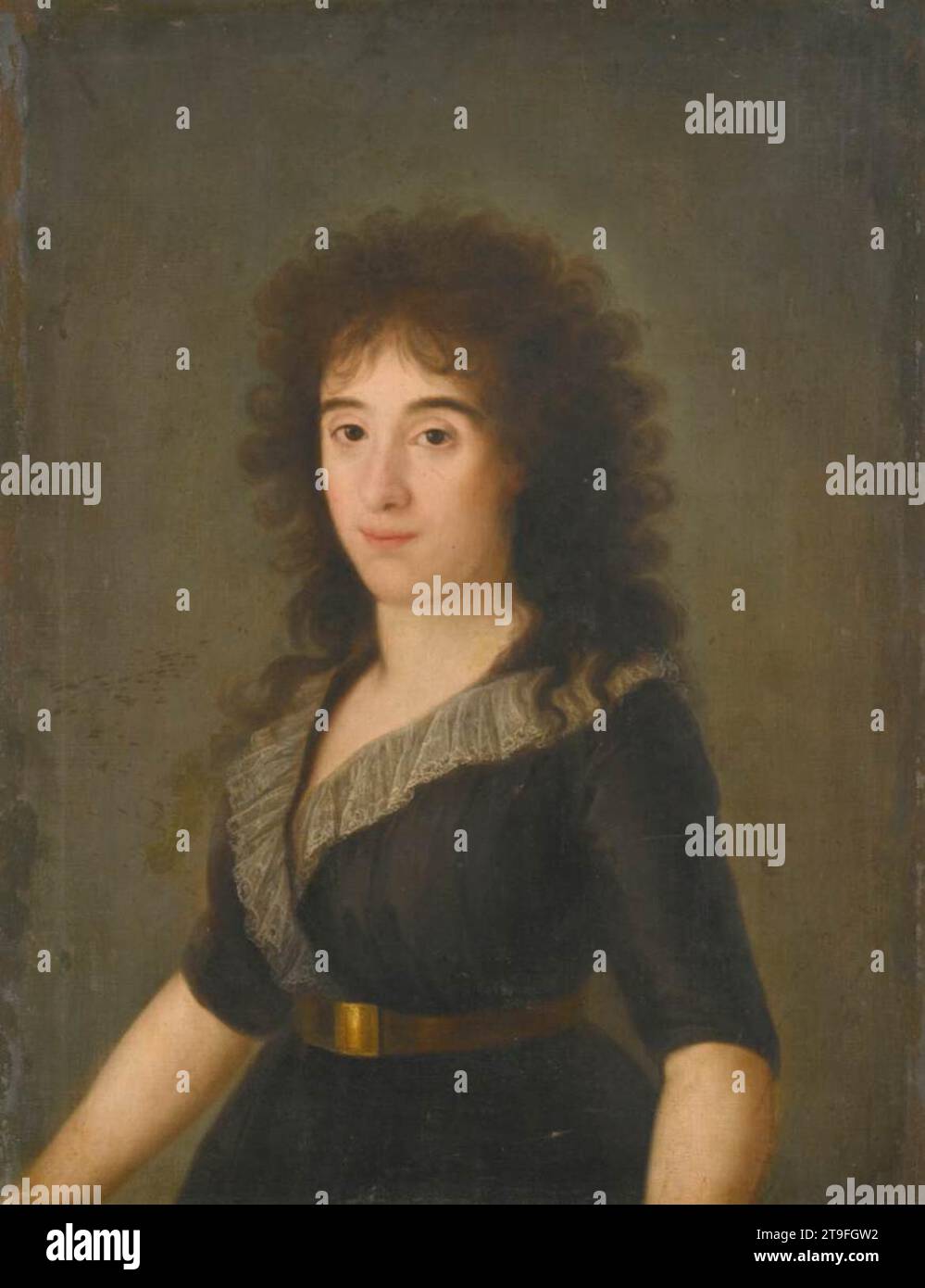Portrait of the Condesa de Castroterreño - by Agustin Esteve Y Marques ...