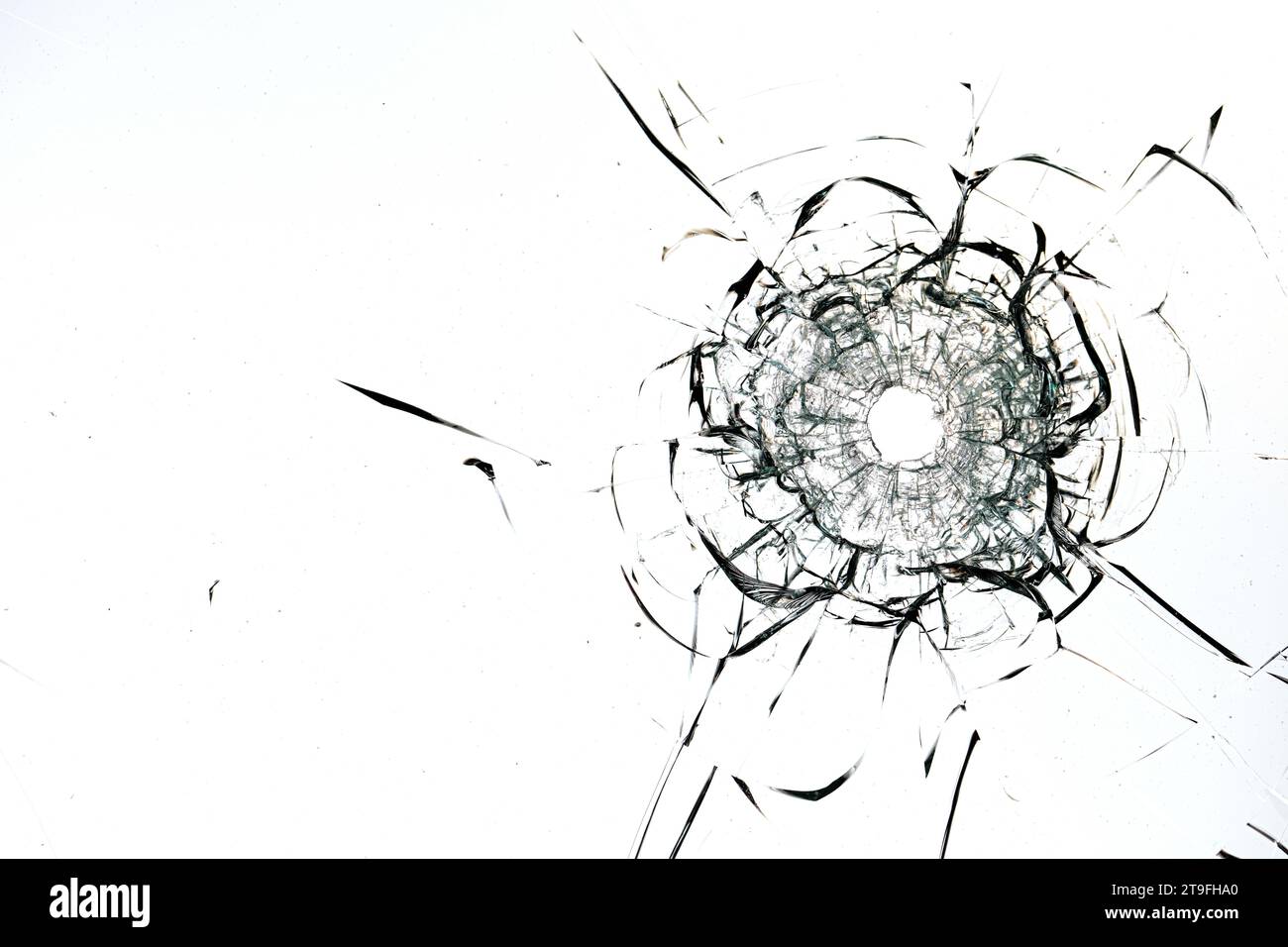 The Enigma Unveiled: A Bullet's Poetic Expression in Glass Breaking ...