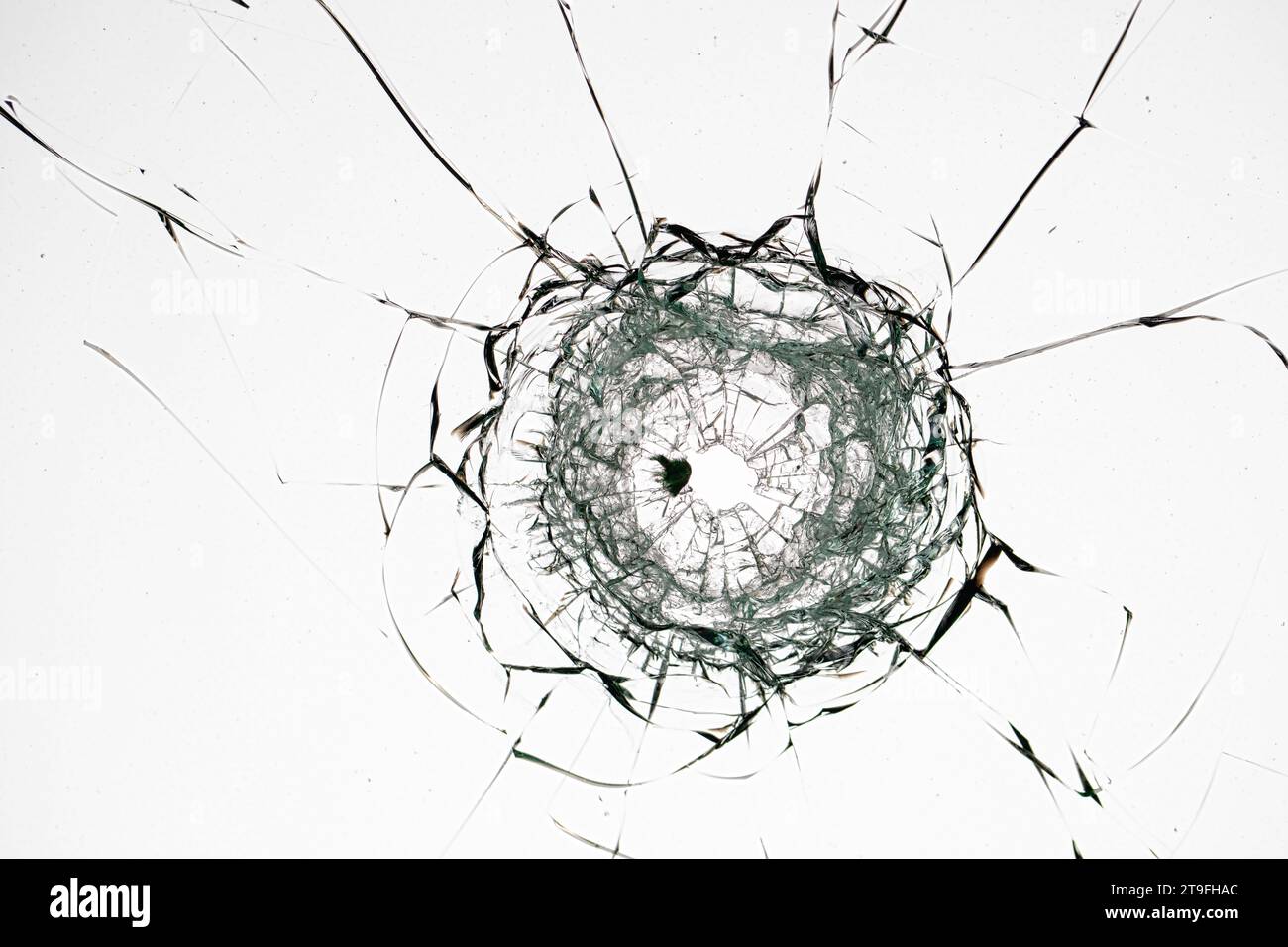 Bullet Elegance: Unraveling the Beauty in Glass Shattering Stock Photo ...
