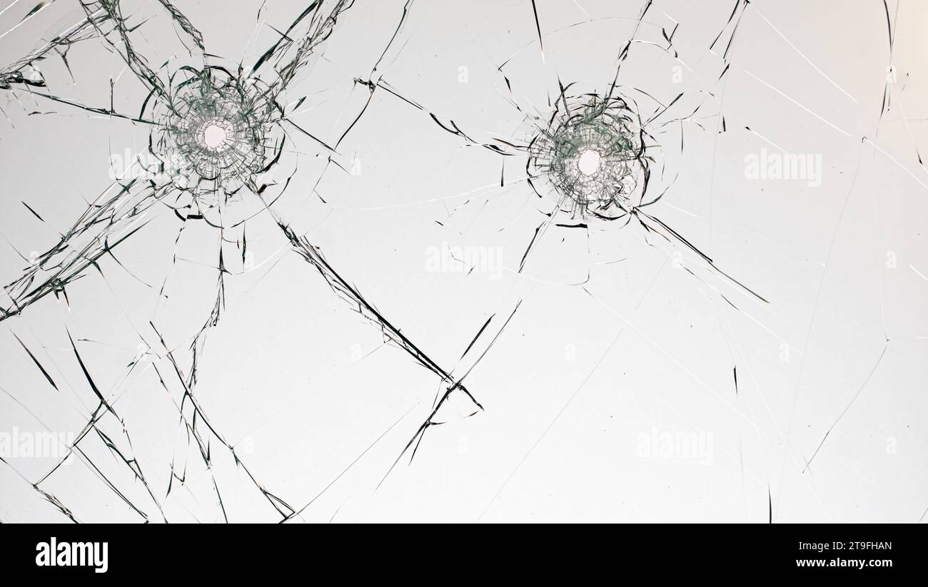 Bullet's Embrace: Exploring the Mesmerizing Beauty of Glass Breaking ...