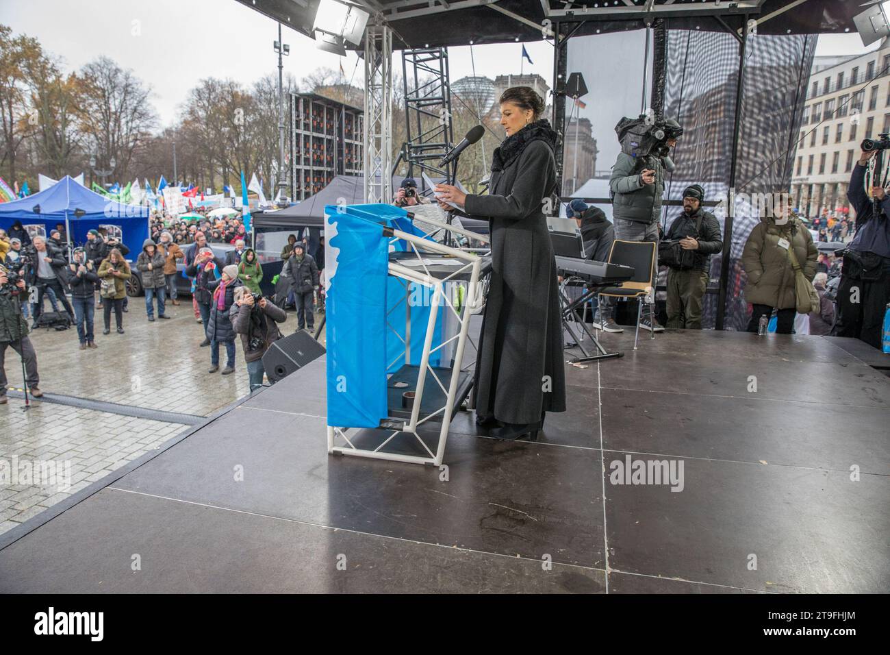 Berlin, Germany. 25th Nov, 2023. On November 25, 2023, a peace ...