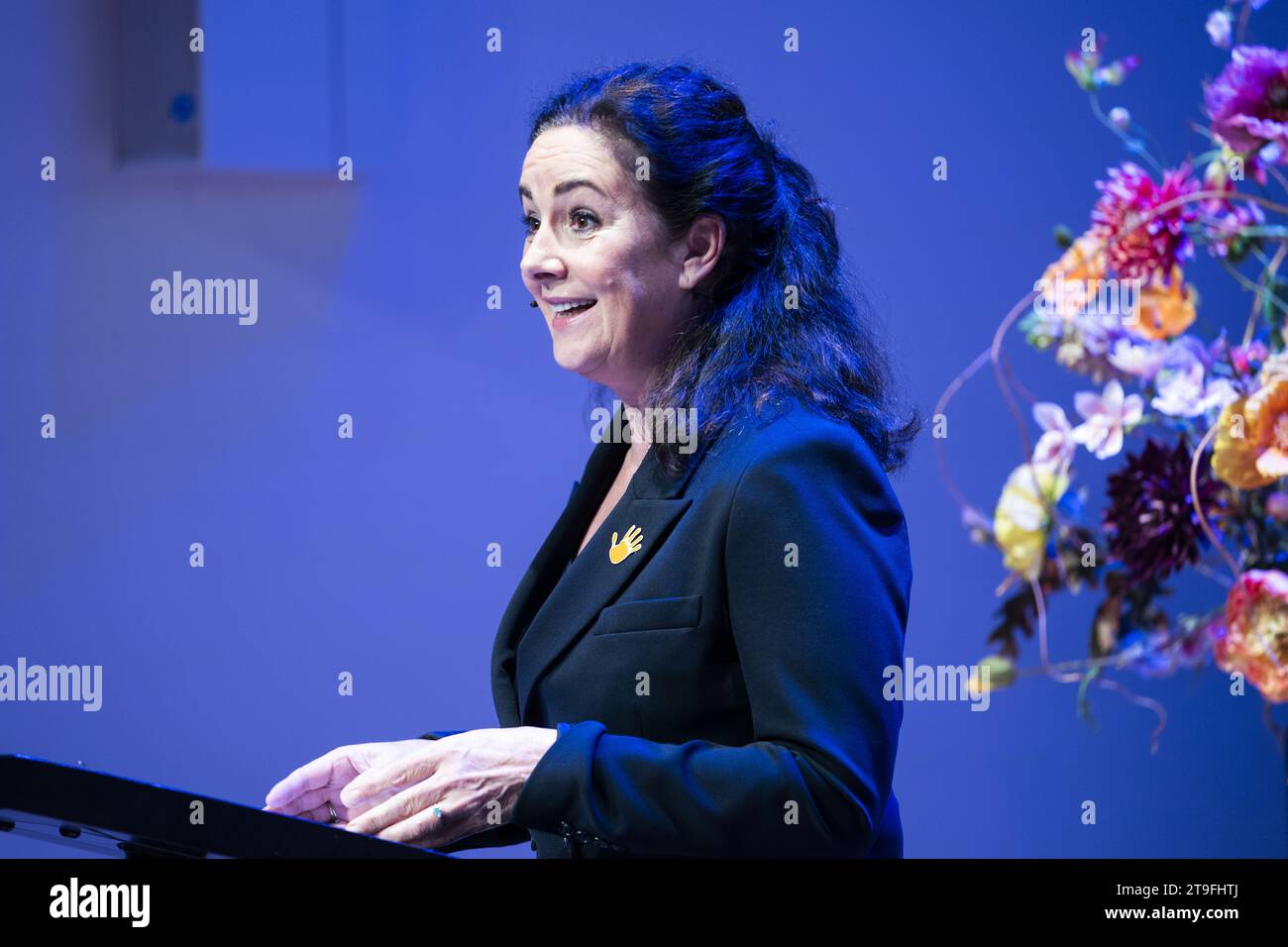 AMSTERDAM - Mayor Femke Halsema during the kick-off of the UN Orange ...