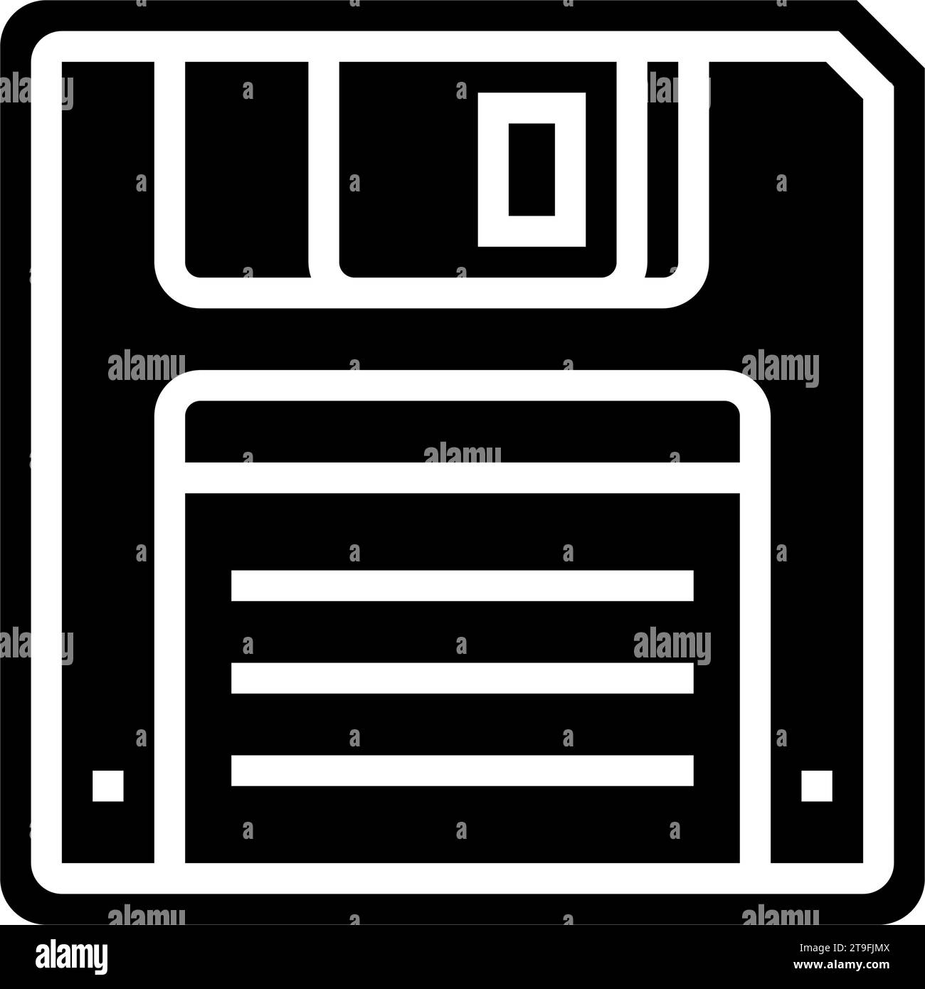 floppy disk saving loading data glyph icon vector illustration Stock ... floppy disk saving loading data glyph icon vector illustration Stock ...