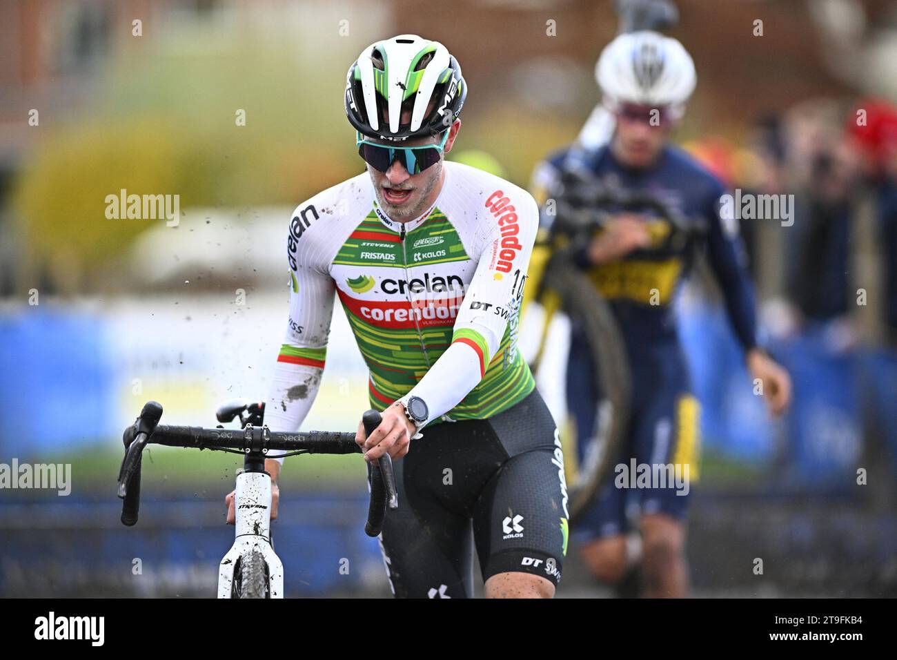 Kortrijk, Belgium. 25th Nov, 2023. Dutch Mees Hendrikx pictured in ...