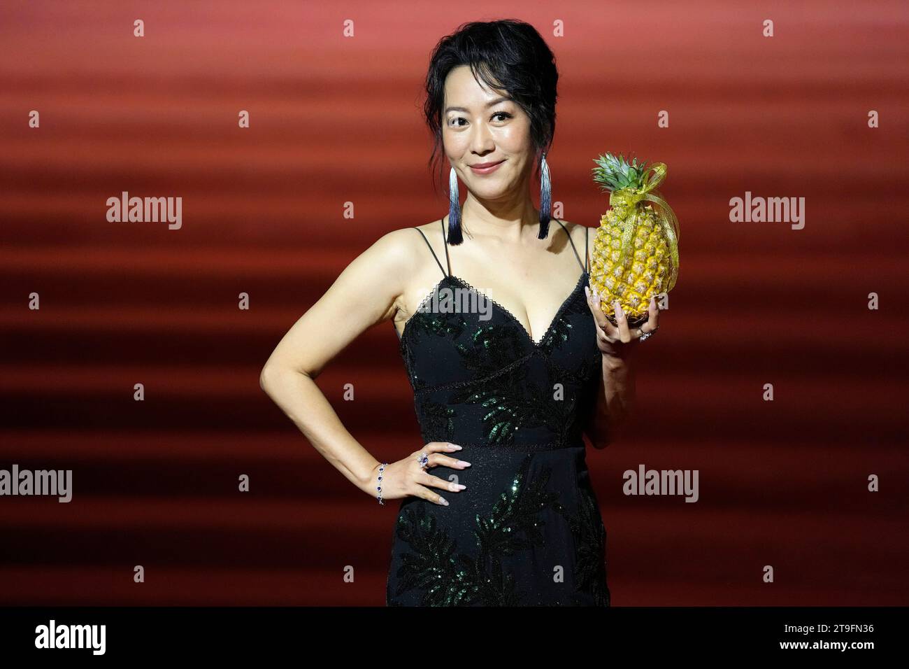 Chinese actress Hu Ling arrives at the 60th Golden Horse Awards in ...