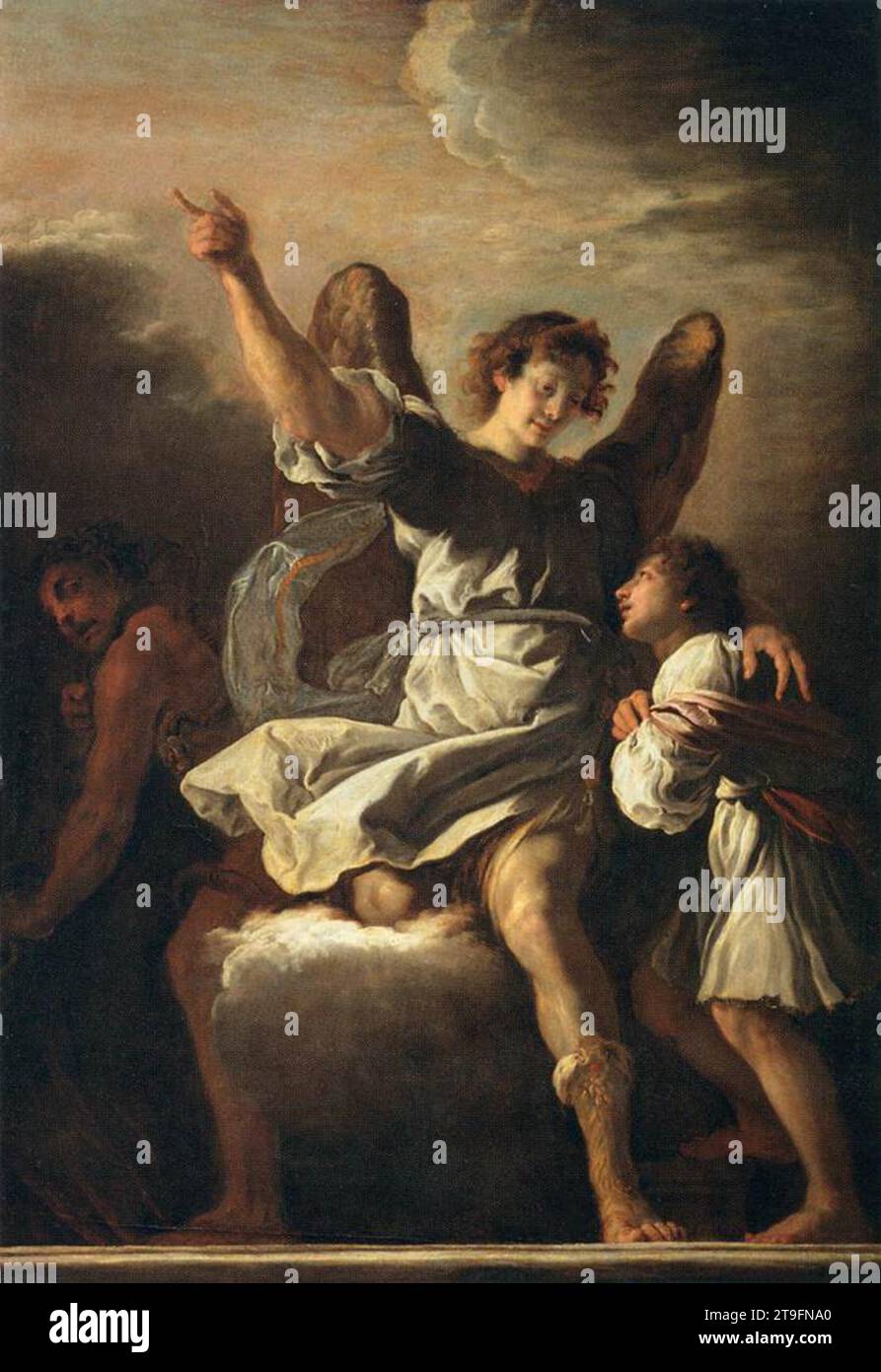 Guardian angel protecting child hi-res stock photography and images - Alamy