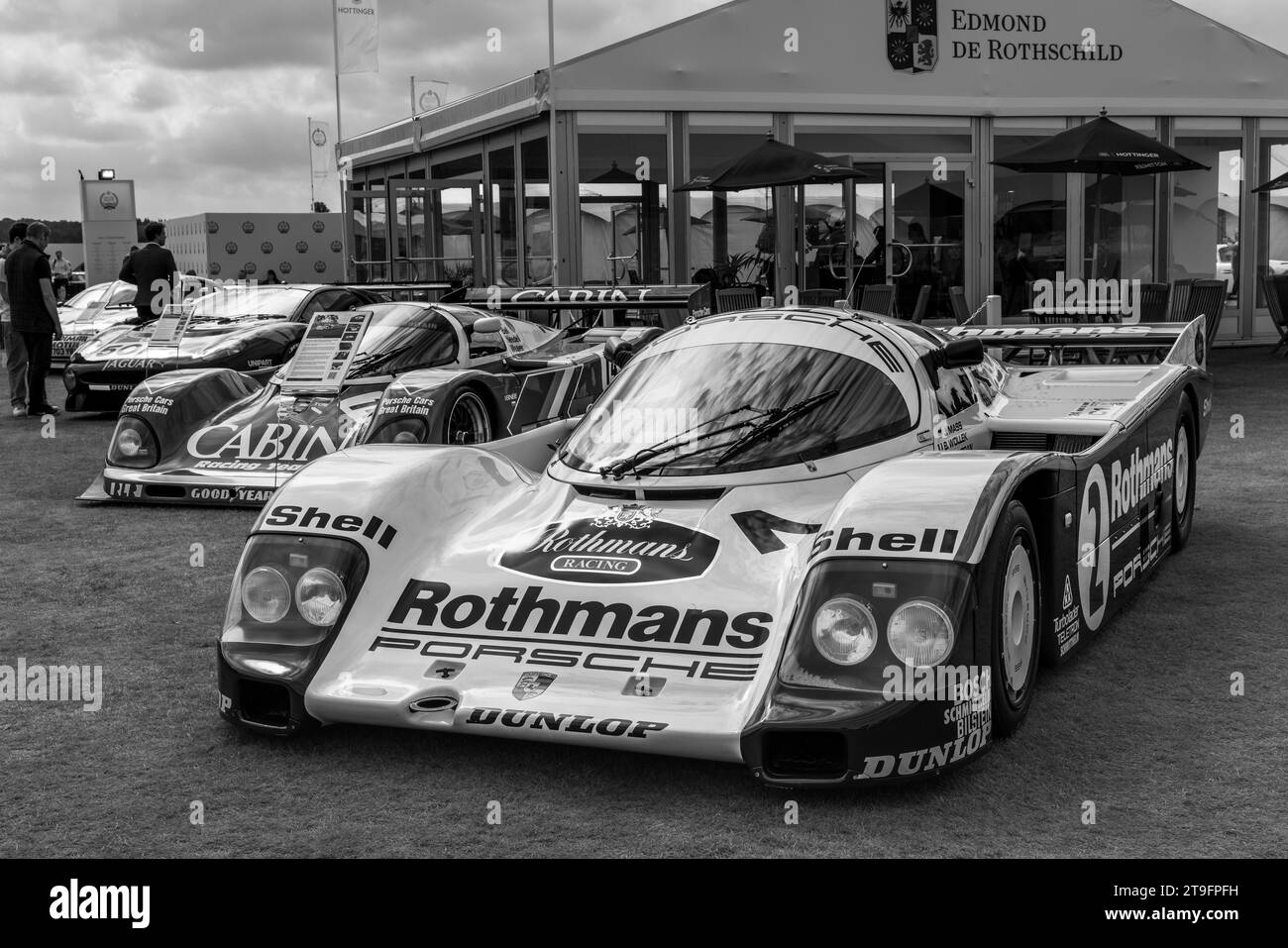 Porsche 962 Black and White Stock Photos & Images - Alamy