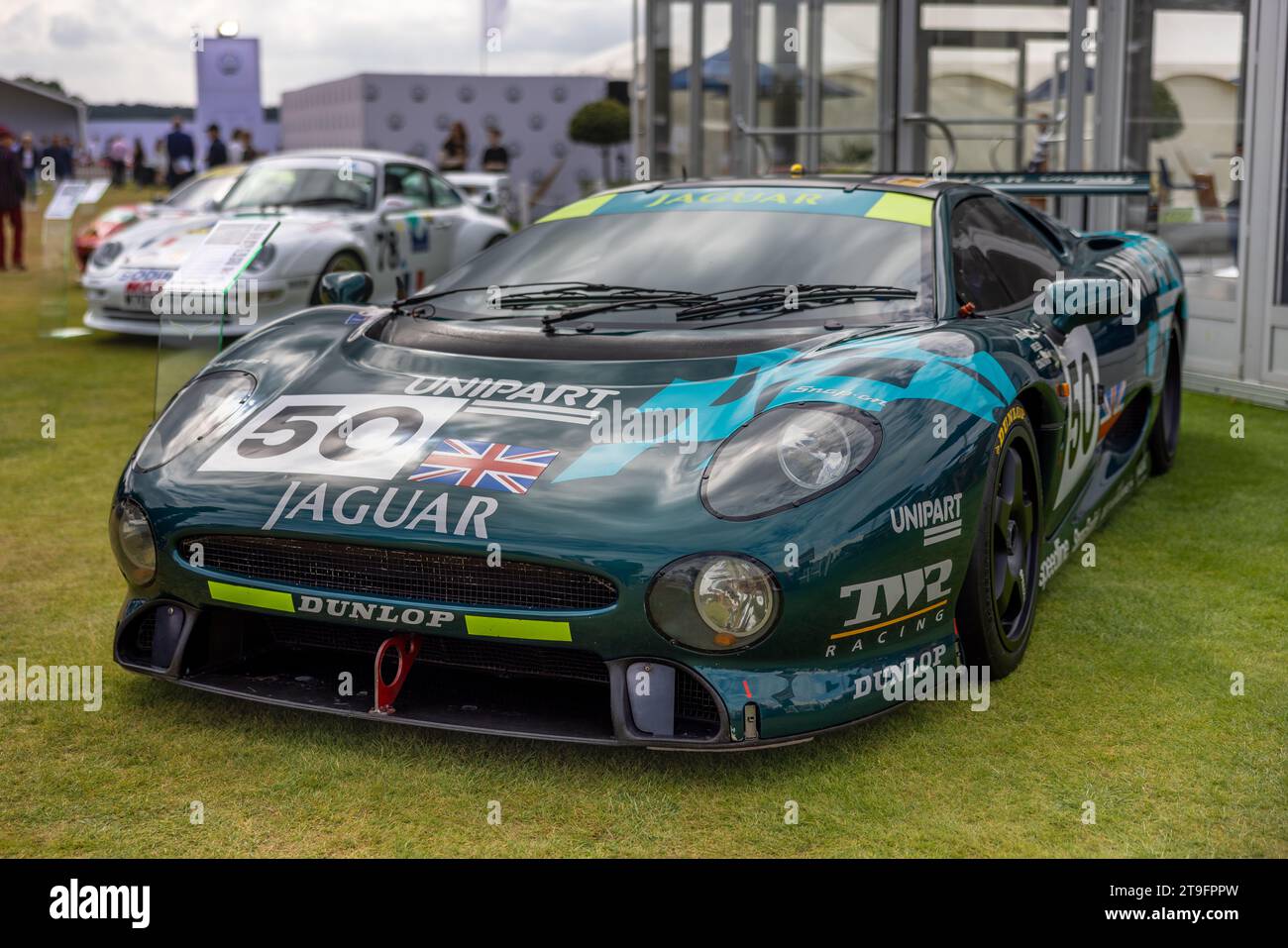 1993 Jaguar XJ220 TWR Le Mans GT, on display at the Salon Privé ...