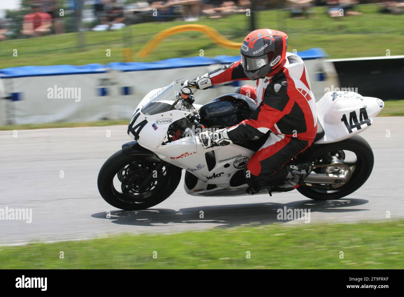 Road Course racing at Mid-Ohio Sports Car Course during AMA Vintage ...