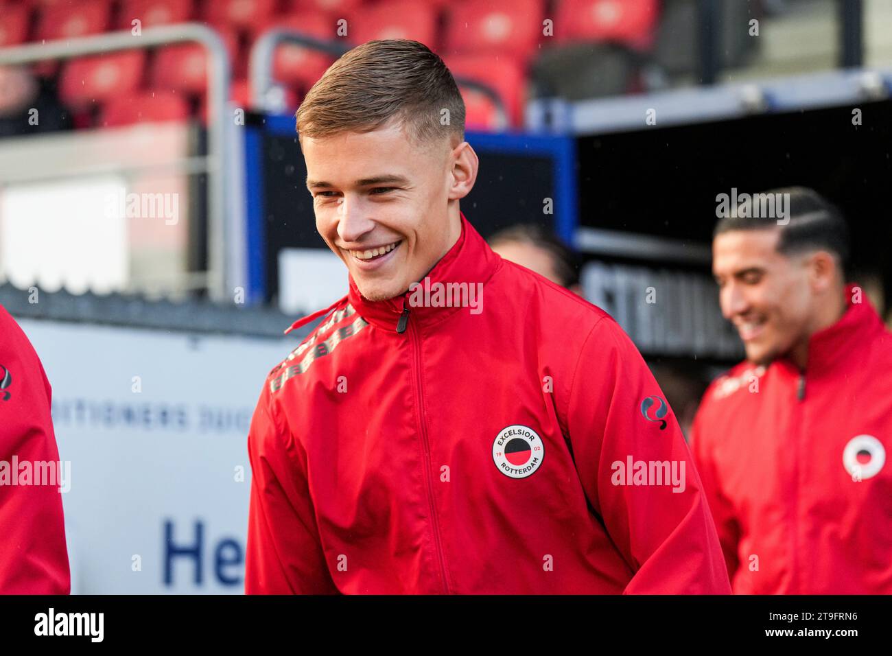 Rotterdam, Netherlands. 25th Nov, 2023. Rotterdam - Noah Naujoks of sbv ...