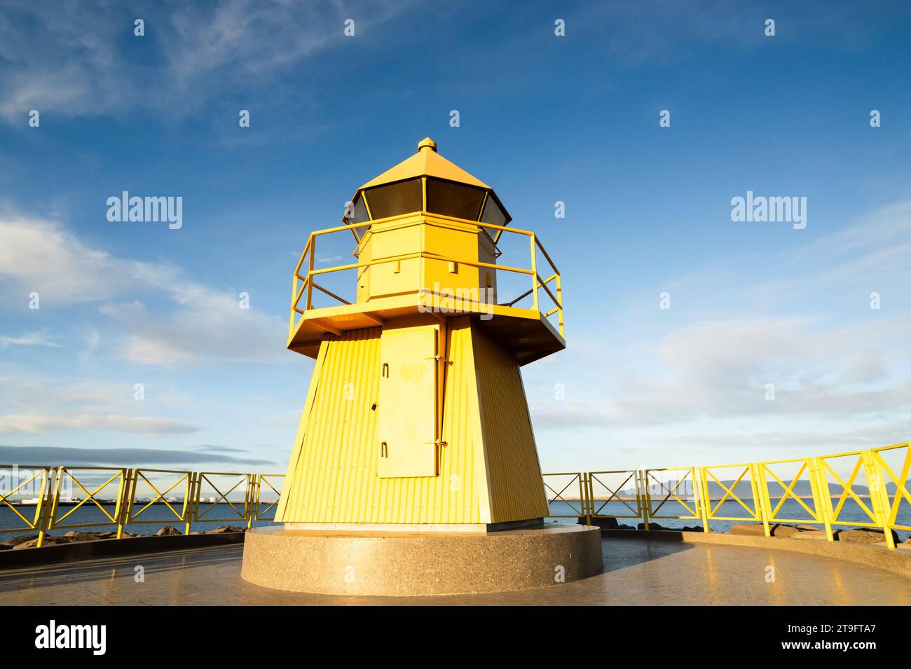 Höfði lighthouse in Reykjavik, Iceland Stock Photo - Alamy
