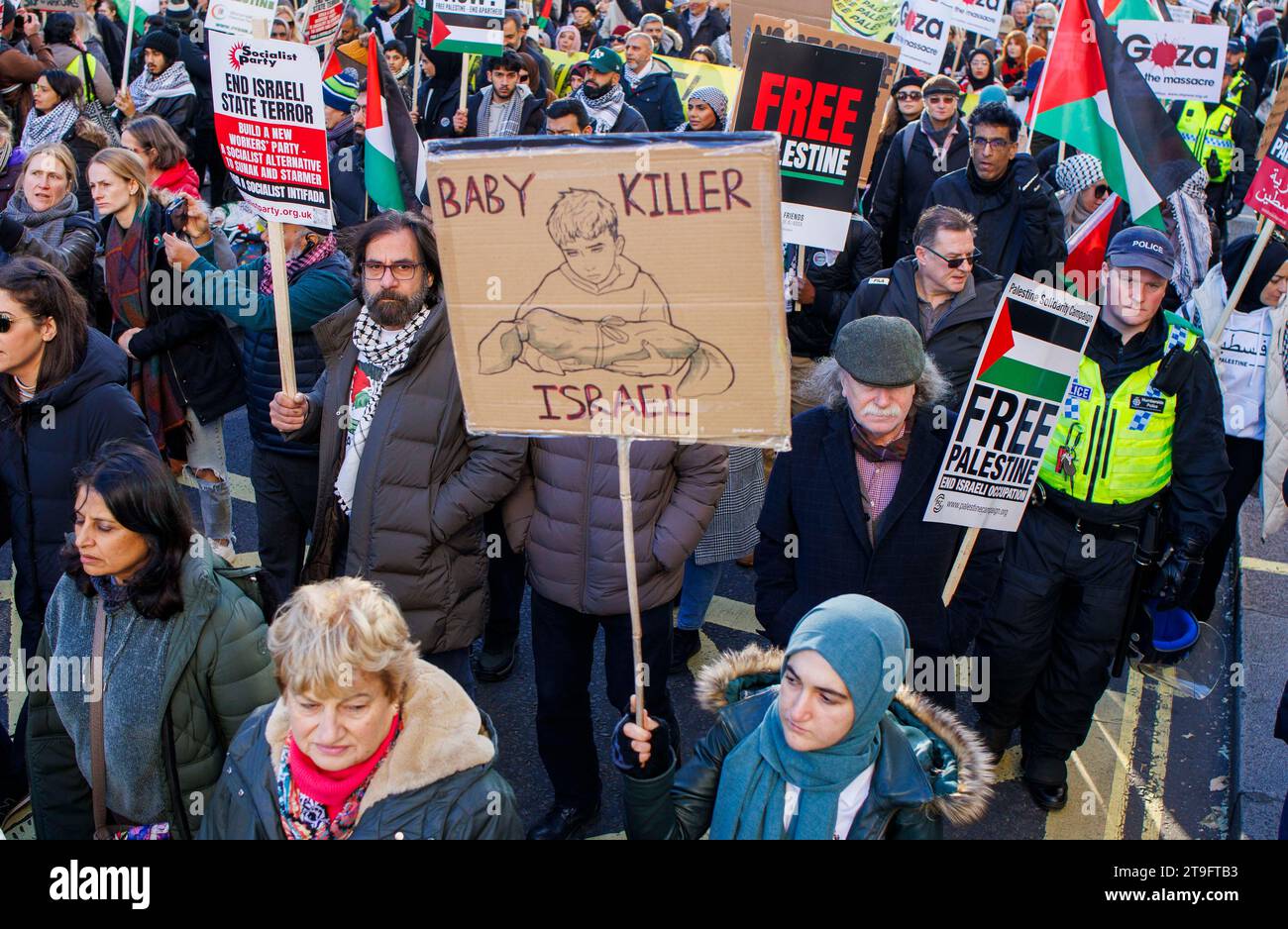 Police hand out leaflets hi-res stock photography and images - Alamy