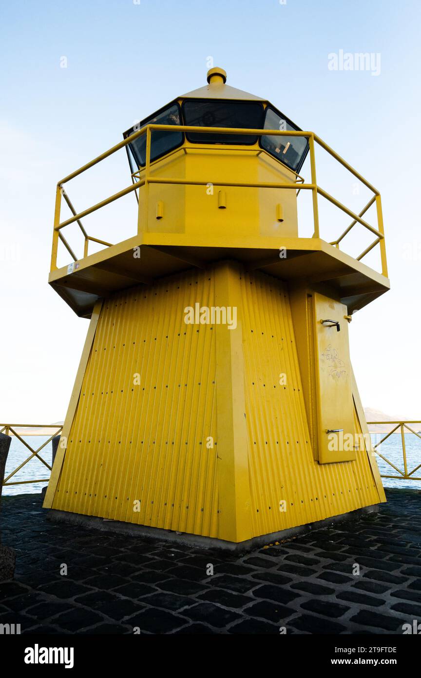 Höfði lighthouse in Reykjavik, Iceland Stock Photo - Alamy