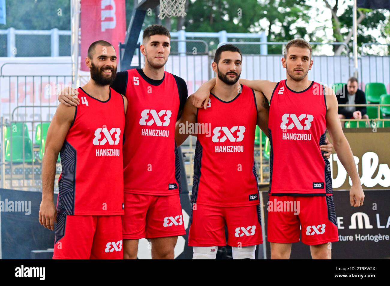 Hong Kong, China. 25th Nov, 2023. Milos Milovanovic, Milos Supica ...