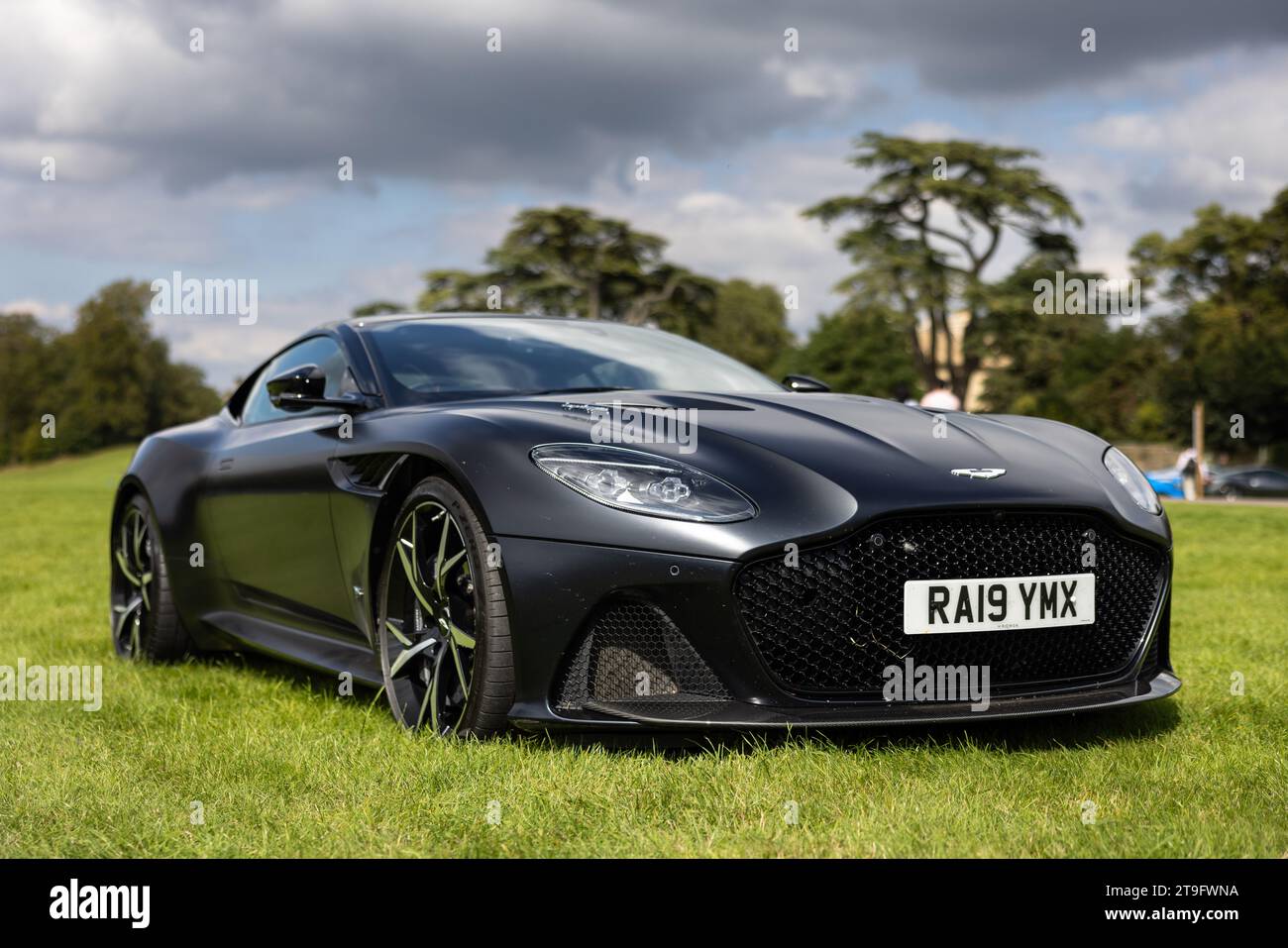 2019 Aston Martin DBS Superleggera, on display at the Salon Privé ...