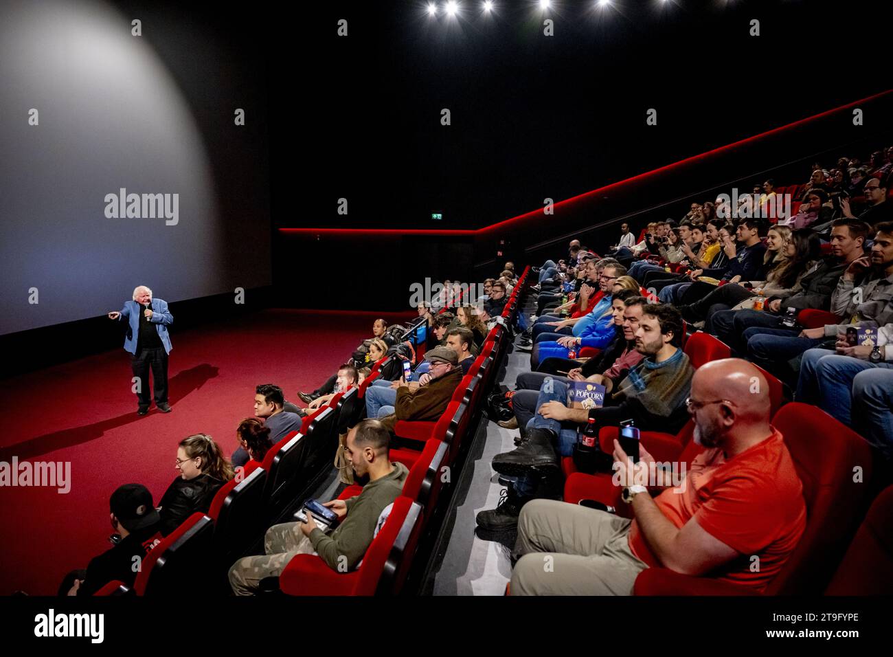 ROTTERDAM - Aad van Toor after the screening of the documentary A ...
