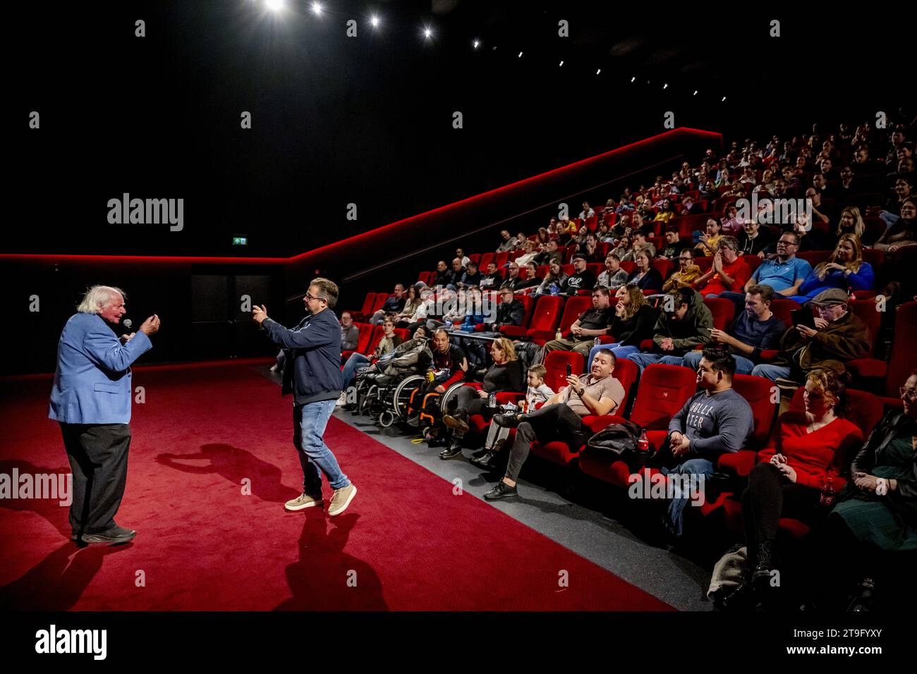 ROTTERDAM - Aad van Toor after the screening of the documentary A ...