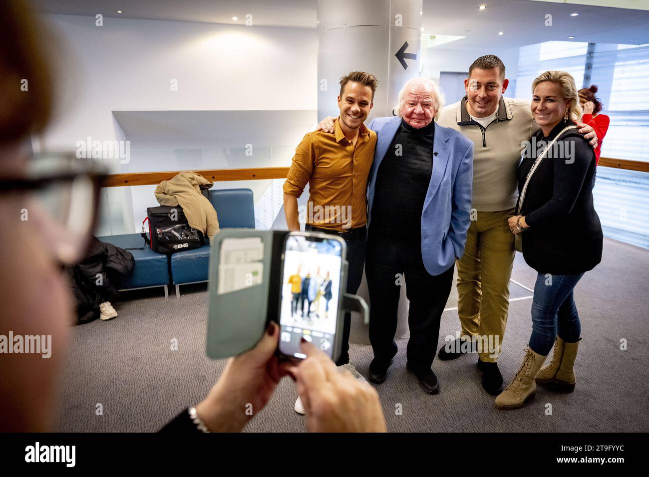ROTTERDAM - Aad van Toor after the screening of the documentary A ...