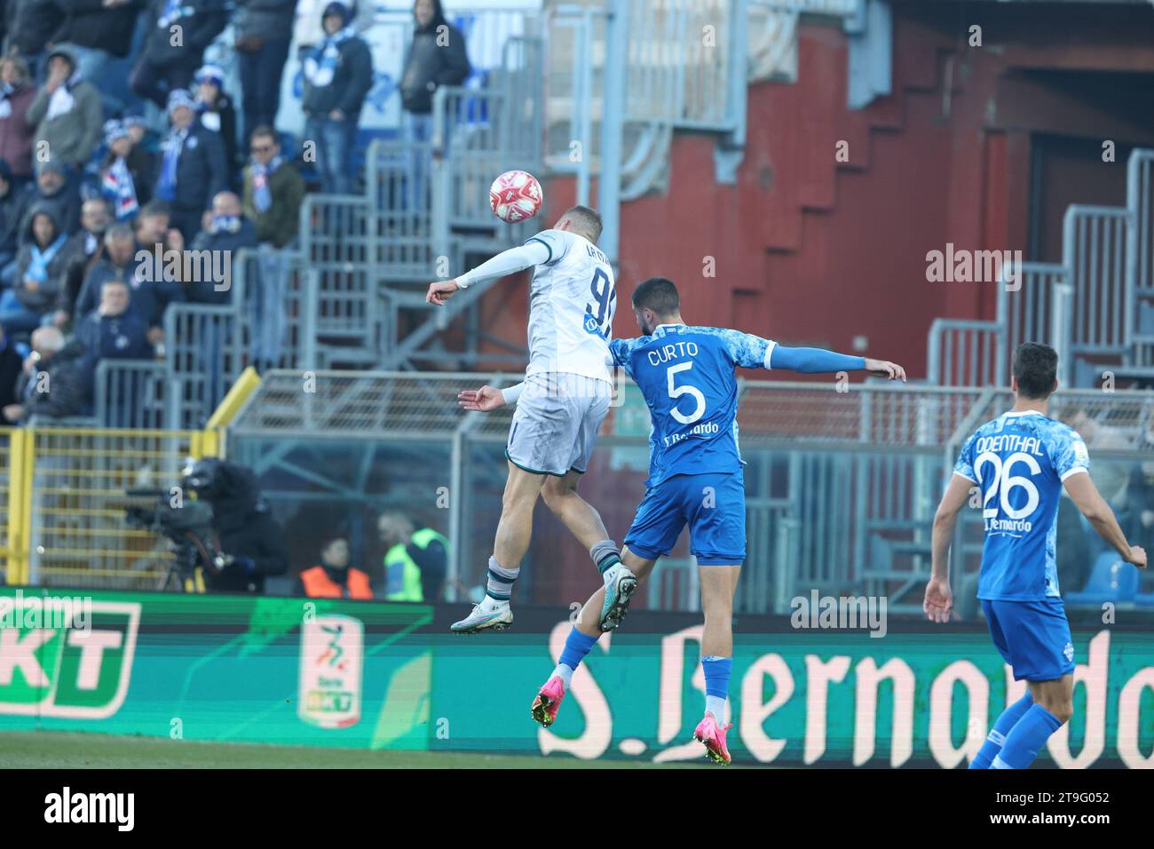 Como, Italy. 25th Nov, 2023. La Mantia Davide (Feralpisalo) - Marco ...
