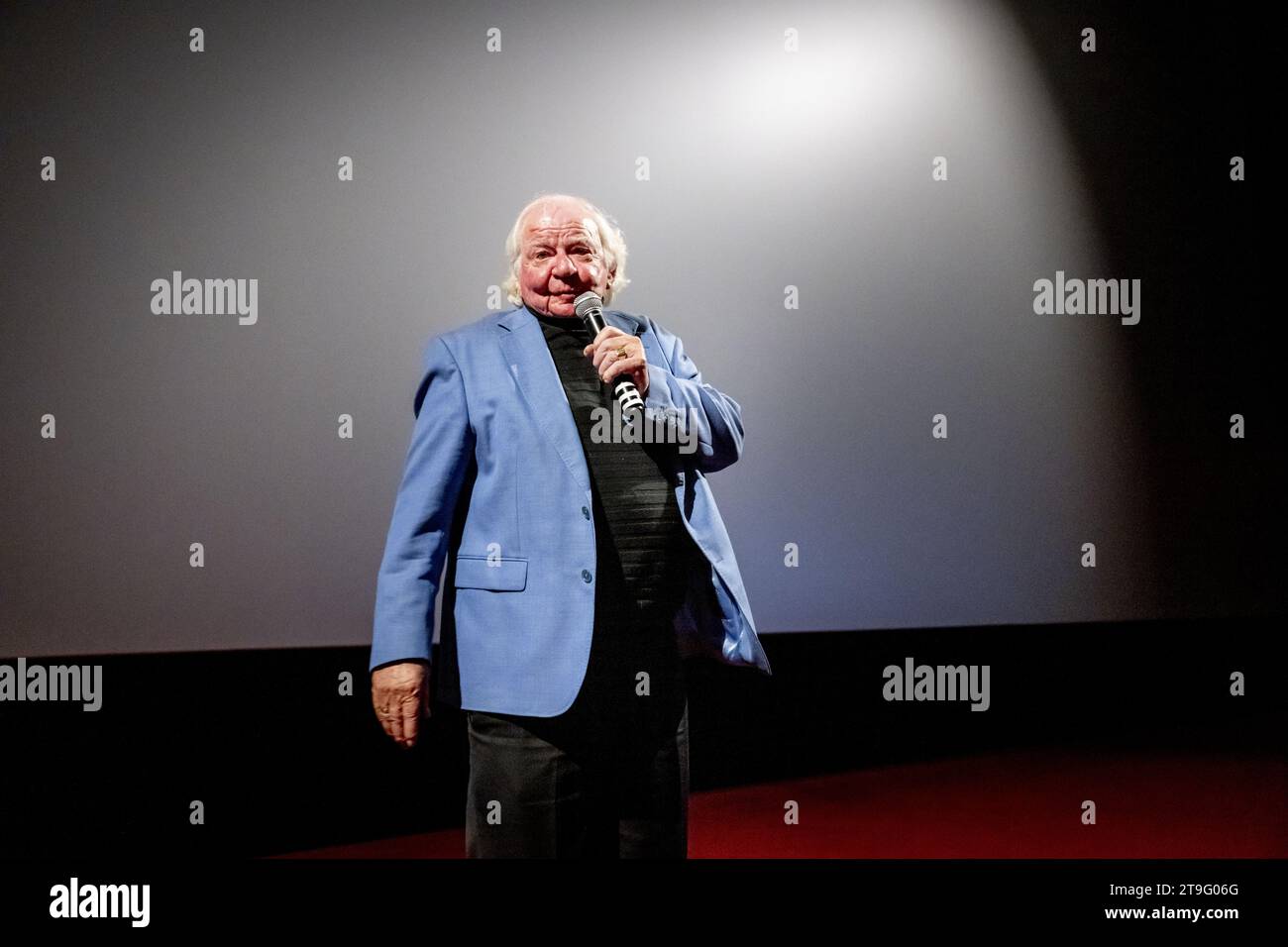 ROTTERDAM - Aad van Toor after the screening of the documentary A ...