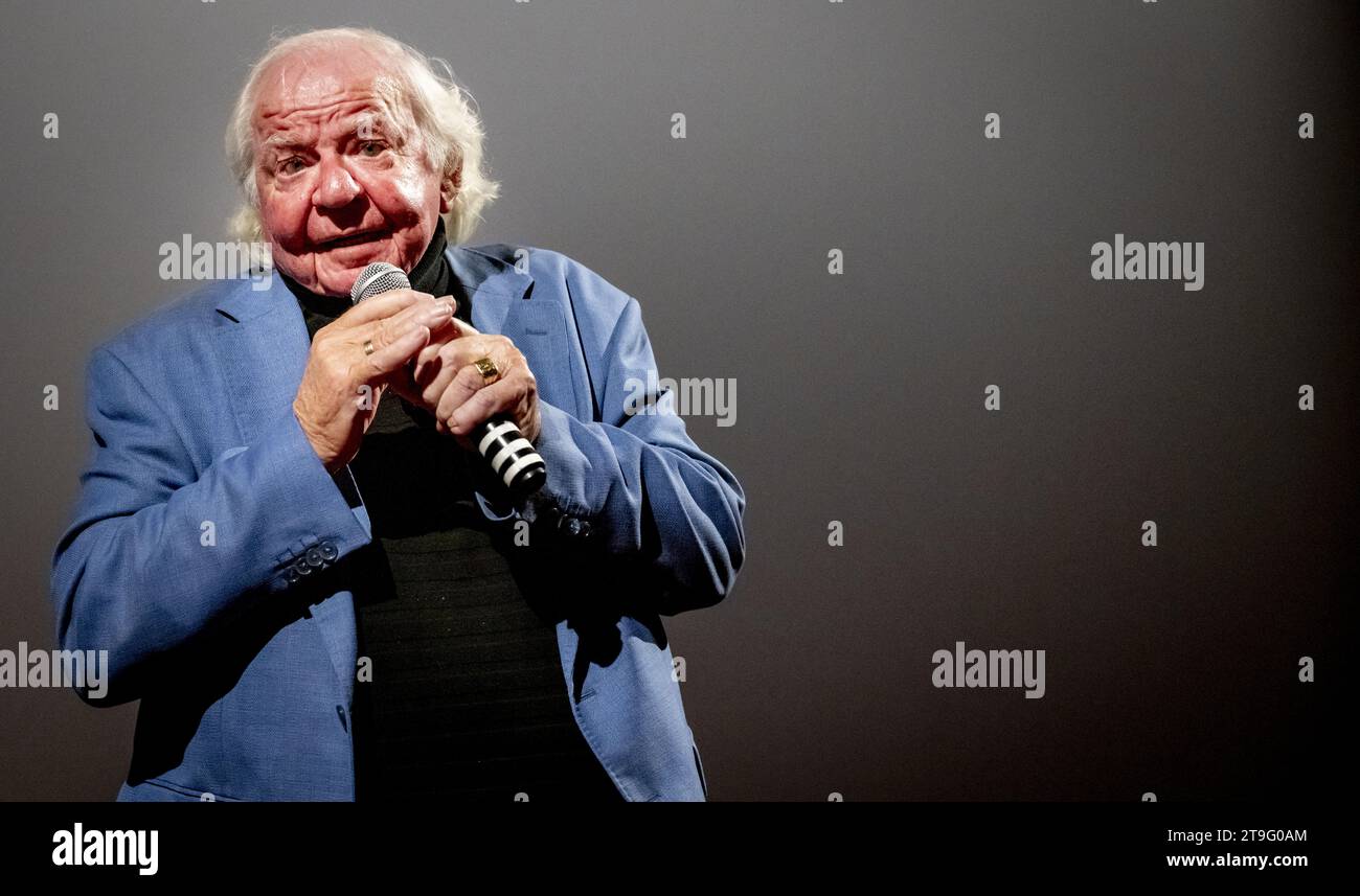 ROTTERDAM - Aad van Toor after the screening of the documentary A ...