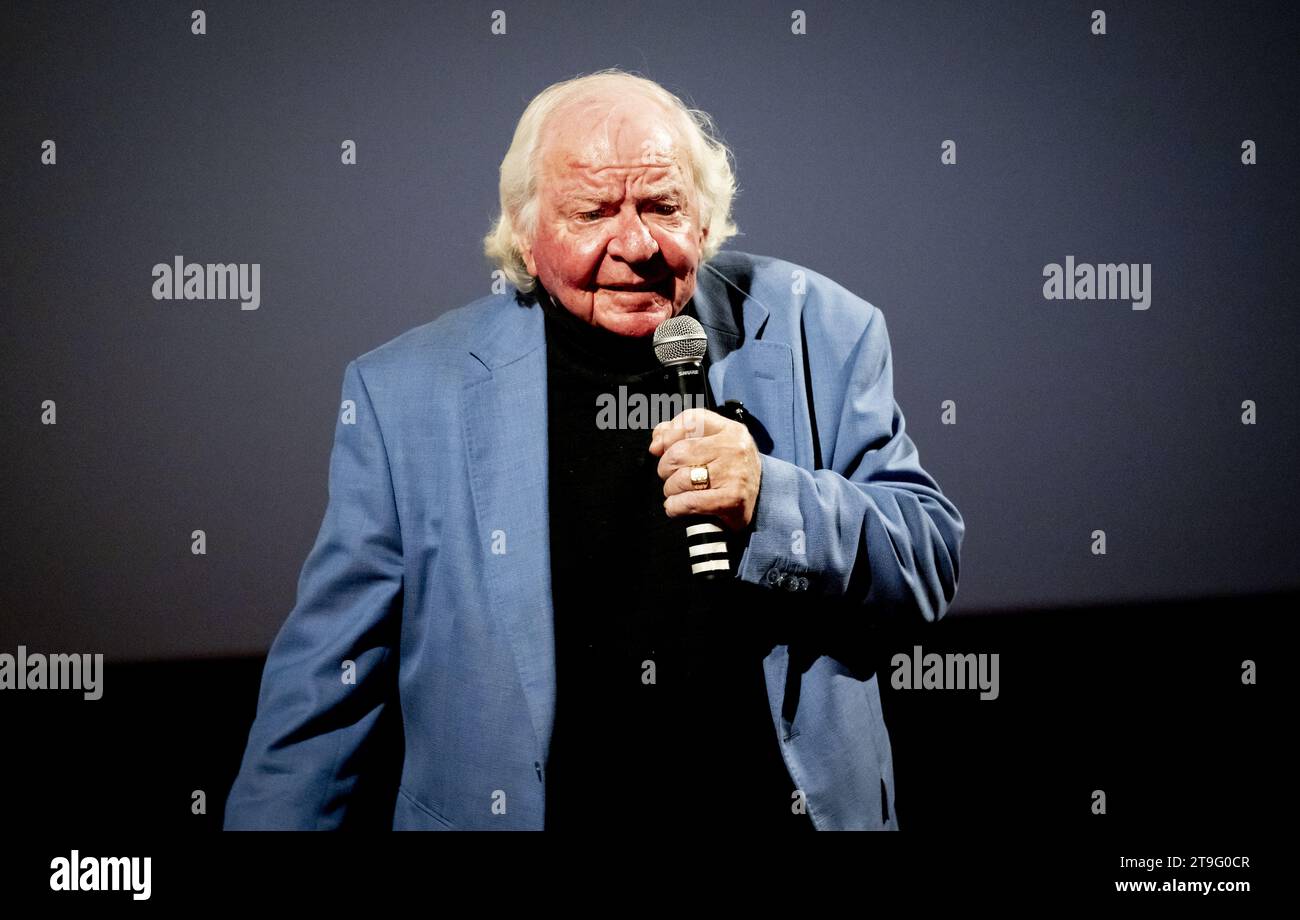 ROTTERDAM - Aad van Toor after the screening of the documentary A ...