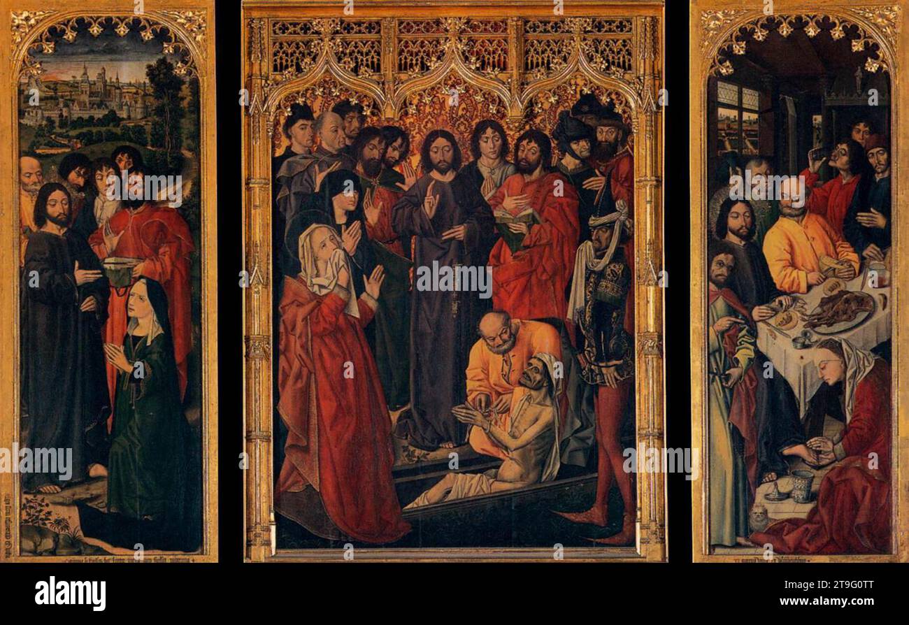 Triptych 1461 by Nicolas Froment Stock Photo - Alamy