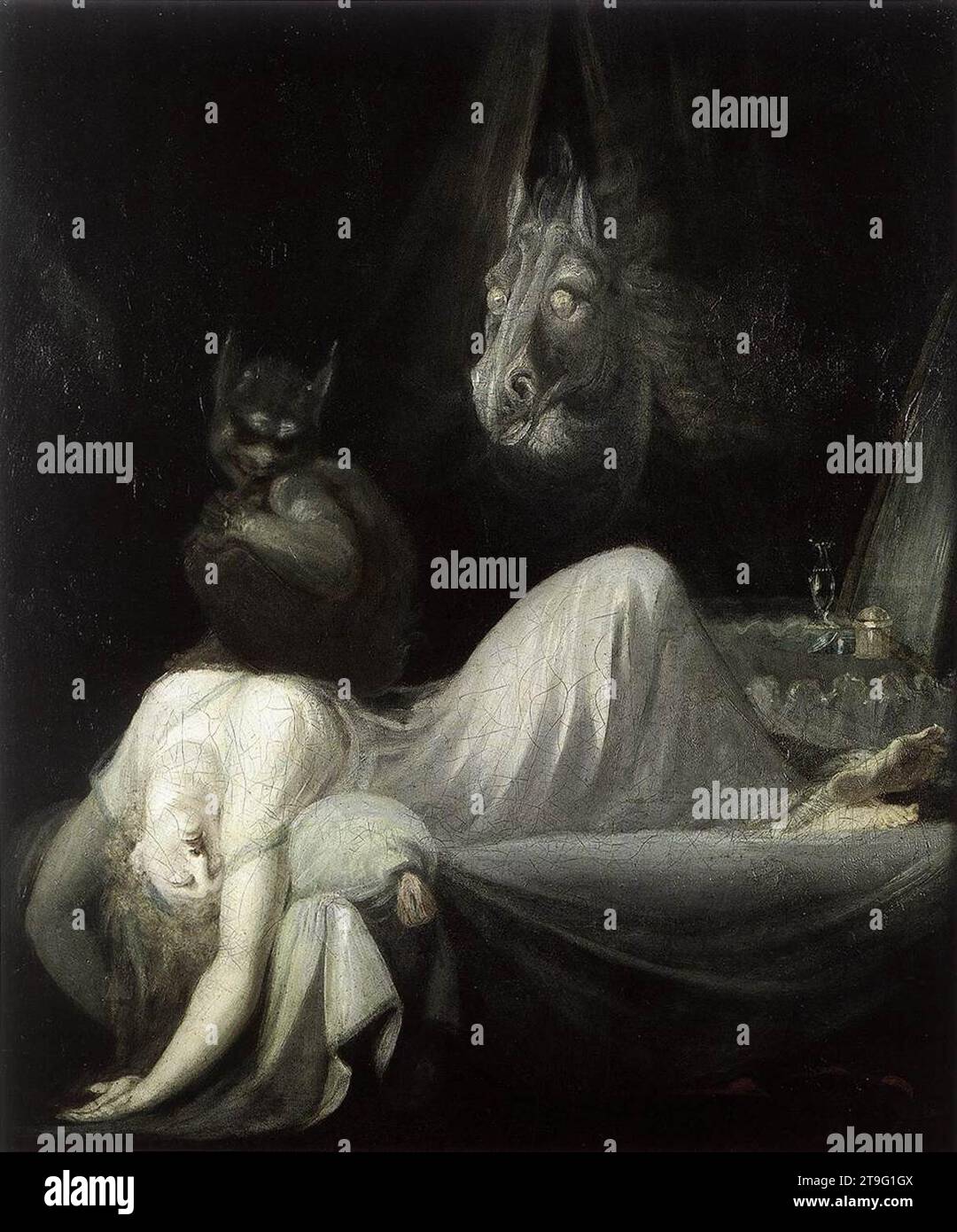 The Nightmare 1790-91 by John Henry Fuseli Stock Photo - Alamy