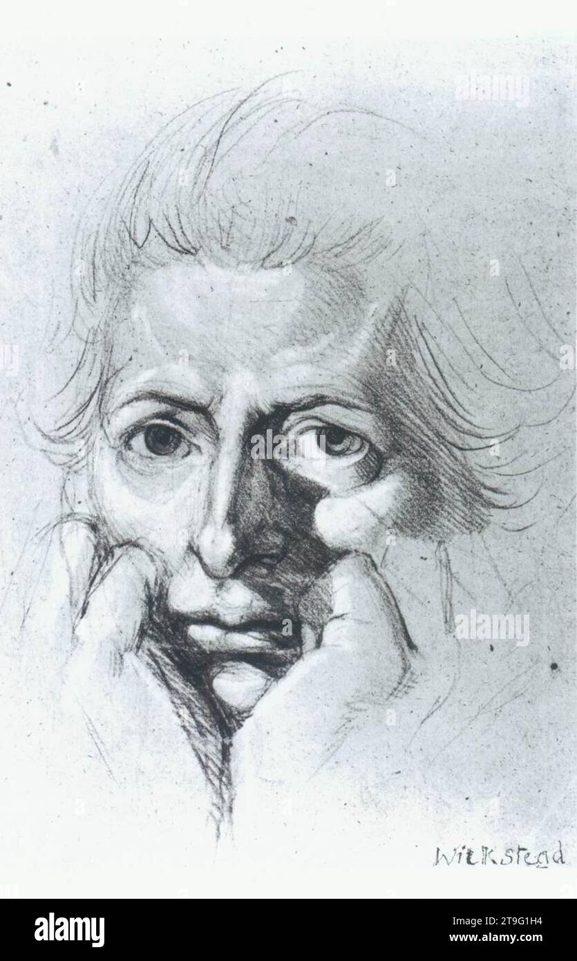 Self-Portrait 1780s by John Henry Fuseli Stock Photo - Alamy