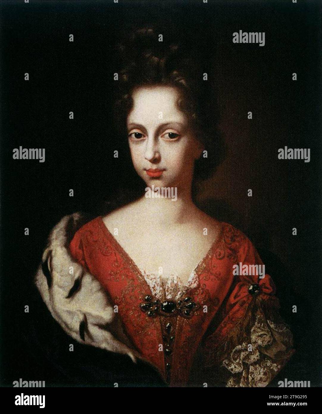 Portrait of Anna Maria Luisa de' Medici as a Young Woman c. 1685 by ...