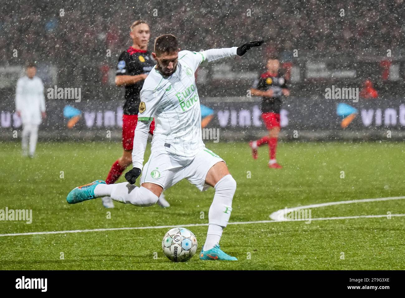 Rotterdam, Netherlands. 25th Nov, 2023. Rotterdam - Luka Ivanusec of ...