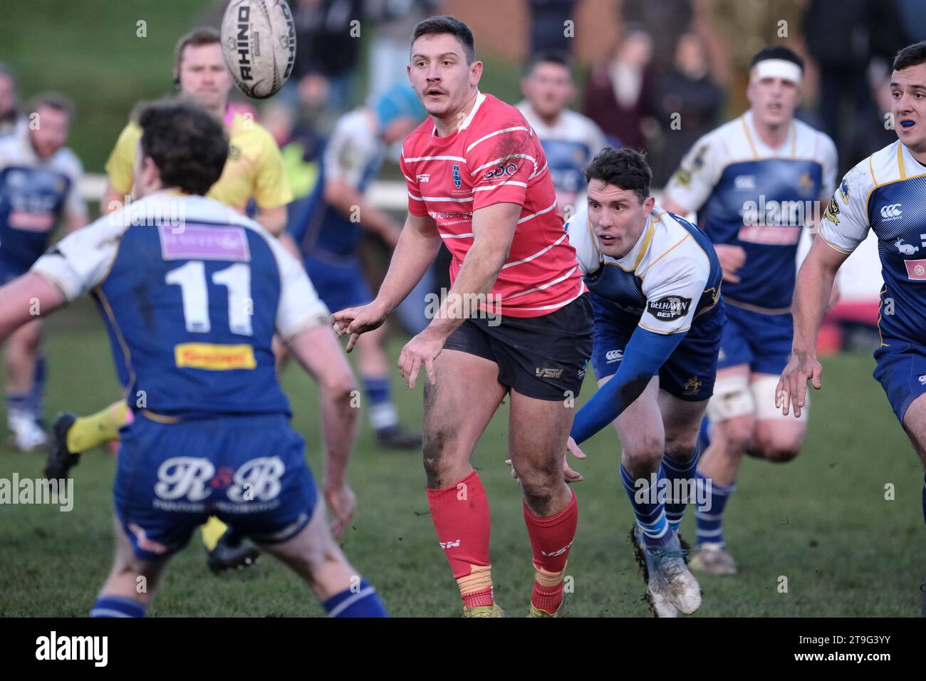 Musselburgh, UK. 25th Nov, 2023. Scottish Premiership Rugby on 25 ...