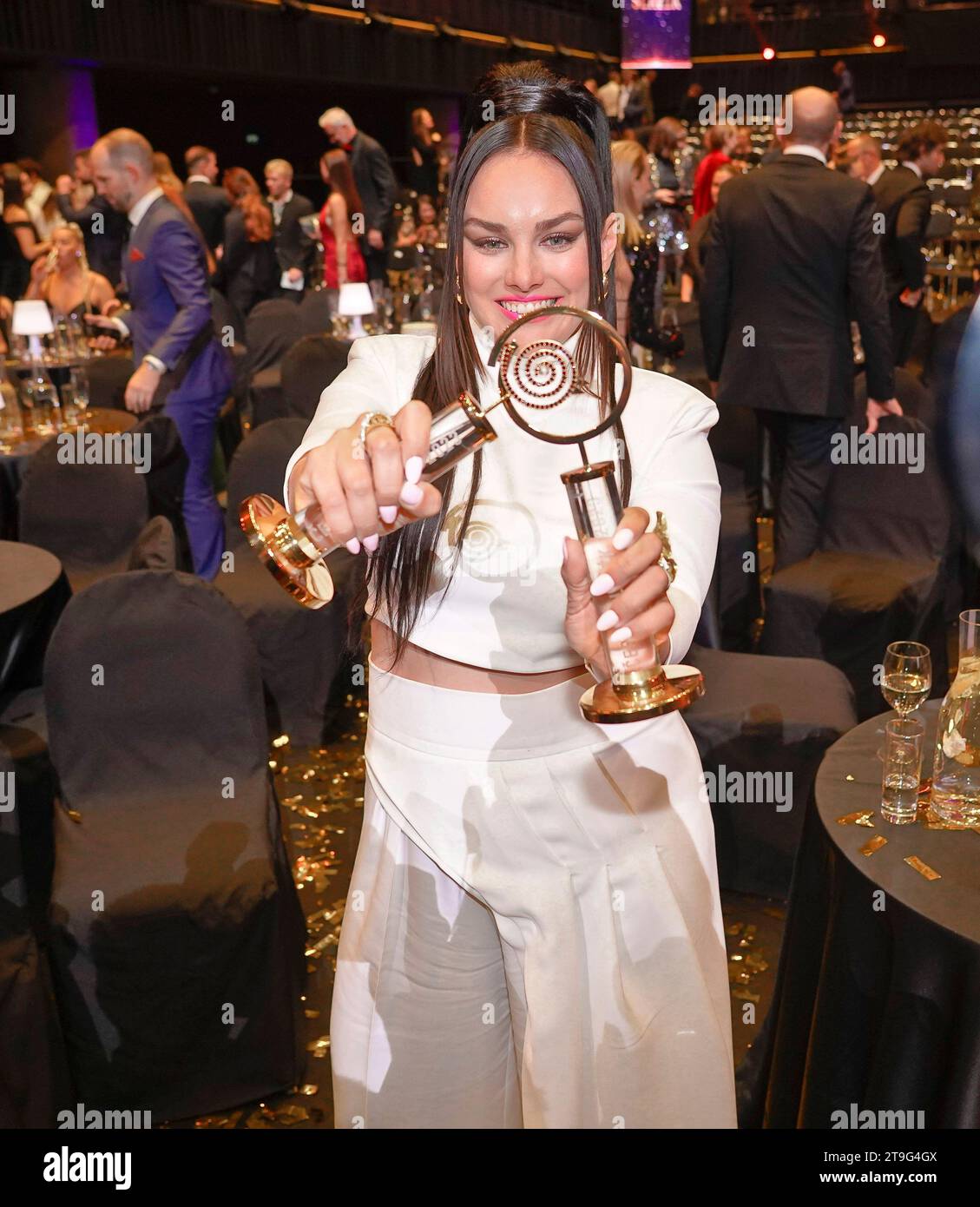 Polish-Czech singer Ewa Farna won the female singer category of the ...
