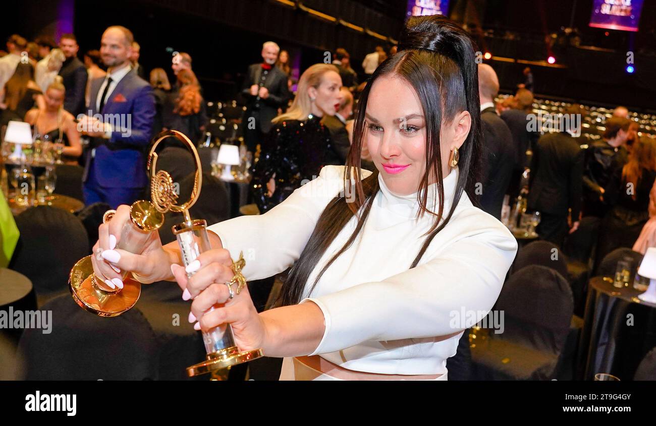 Polish-Czech singer Ewa Farna won the female singer category of the ...