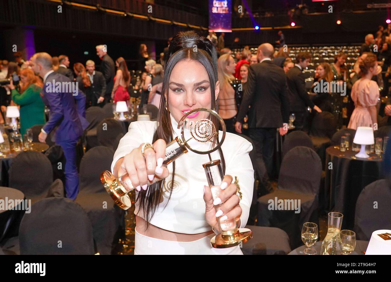 Polish-Czech singer Ewa Farna won the female singer category of the ...