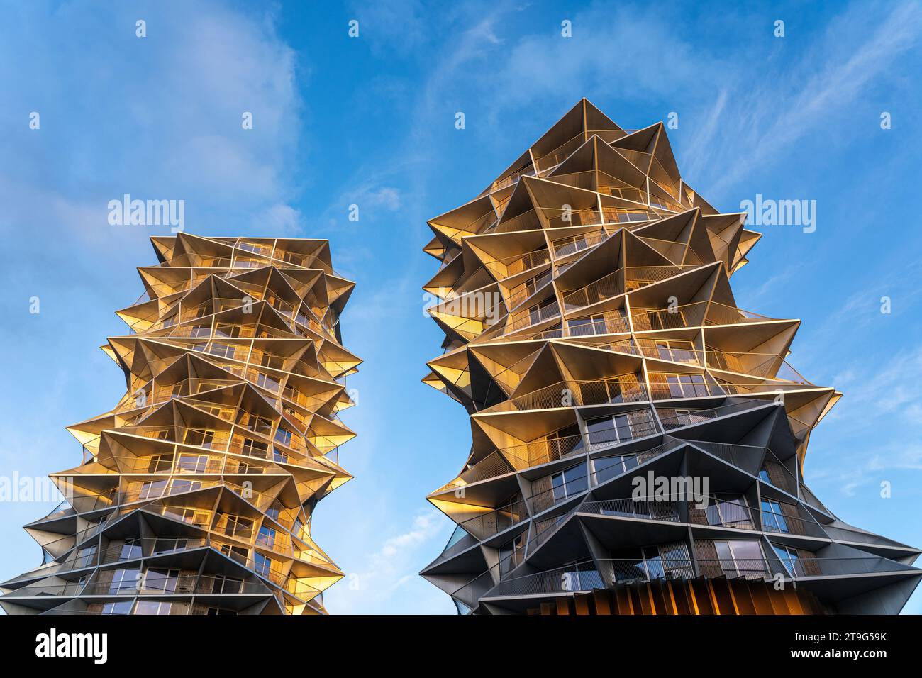 Cactus Towers in Copenhagen Stock Photo - Alamy