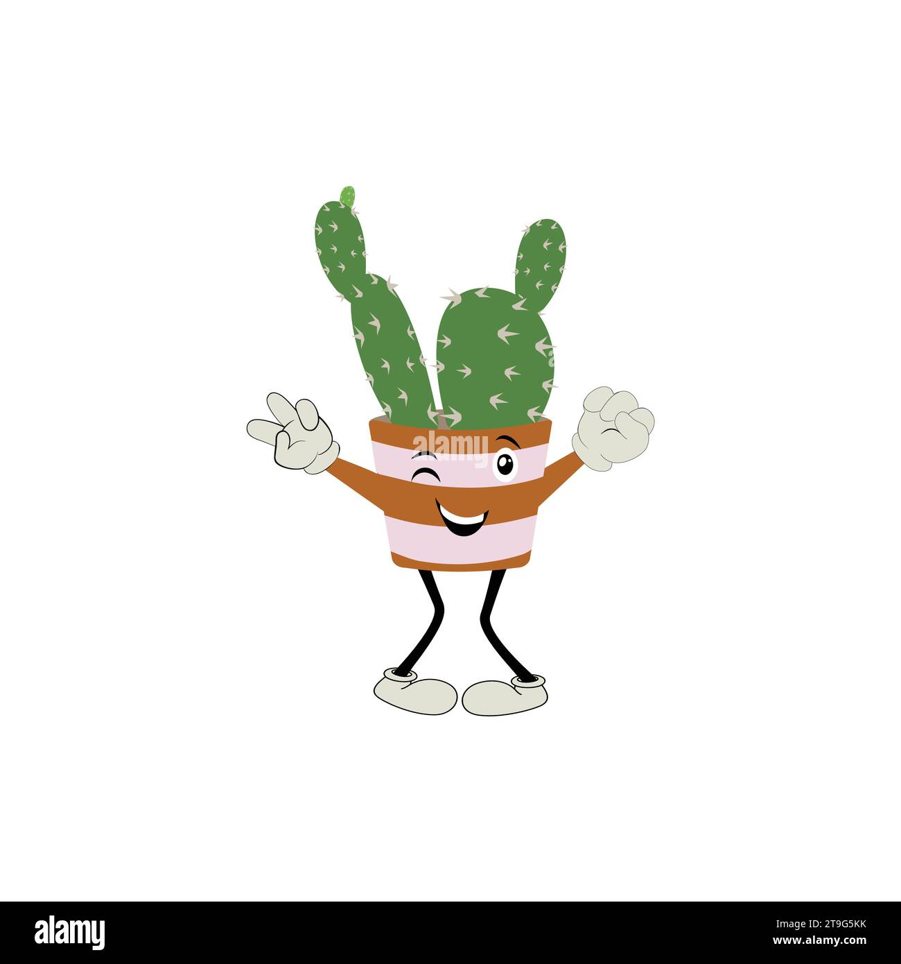 Cactus loving Stock Vector Images - Alamy