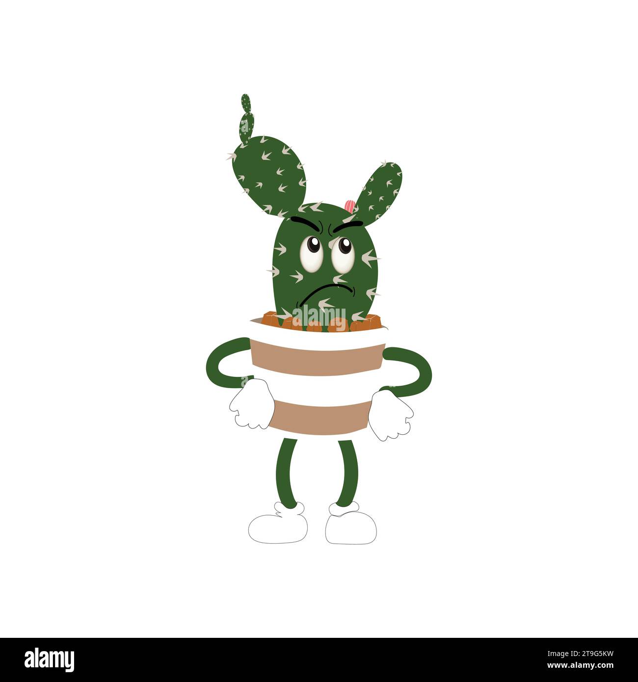 Cactus loving Stock Vector Images - Alamy